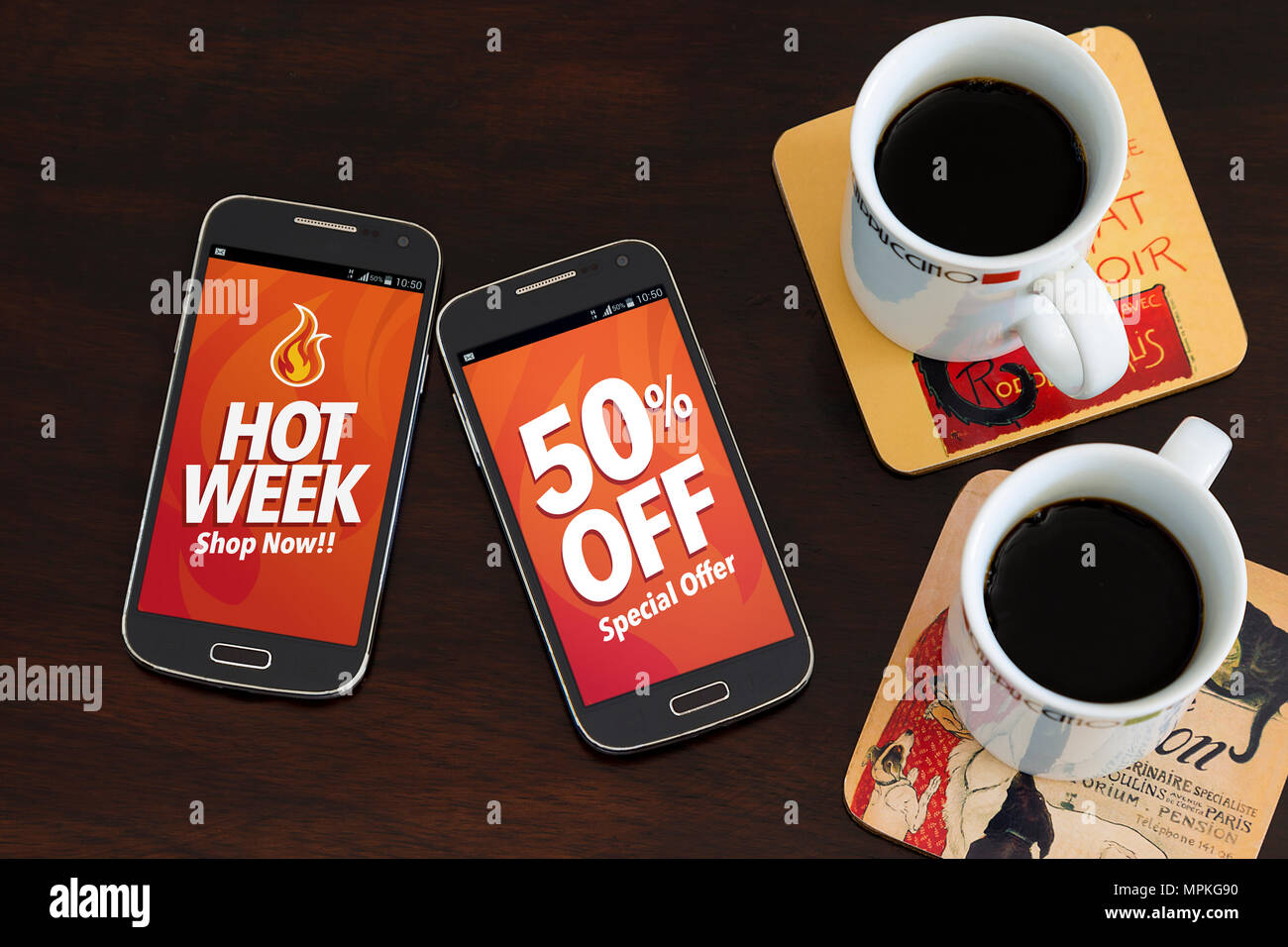 Mobile phone discounts hi-res stock photography and images - Alamy