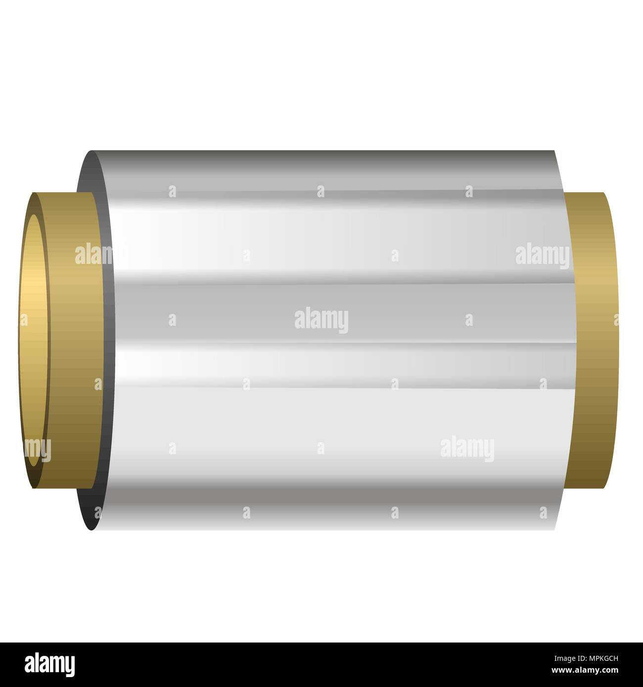 Wrapping Plastic Stretch Tape. Plastic Packing Roll Stock Vector Image ...