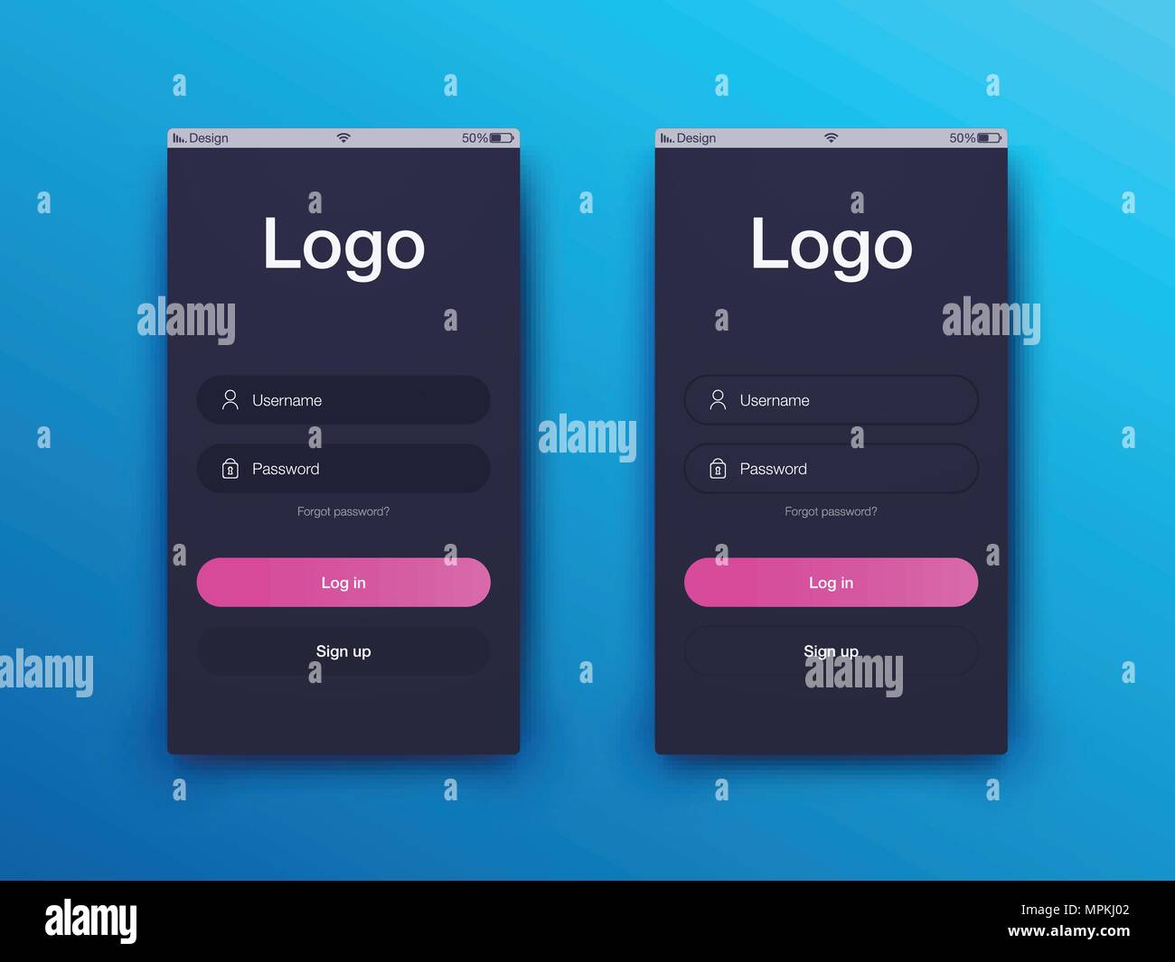 Vector Illustration of screens and web concept Stock Vector Image & Art ...