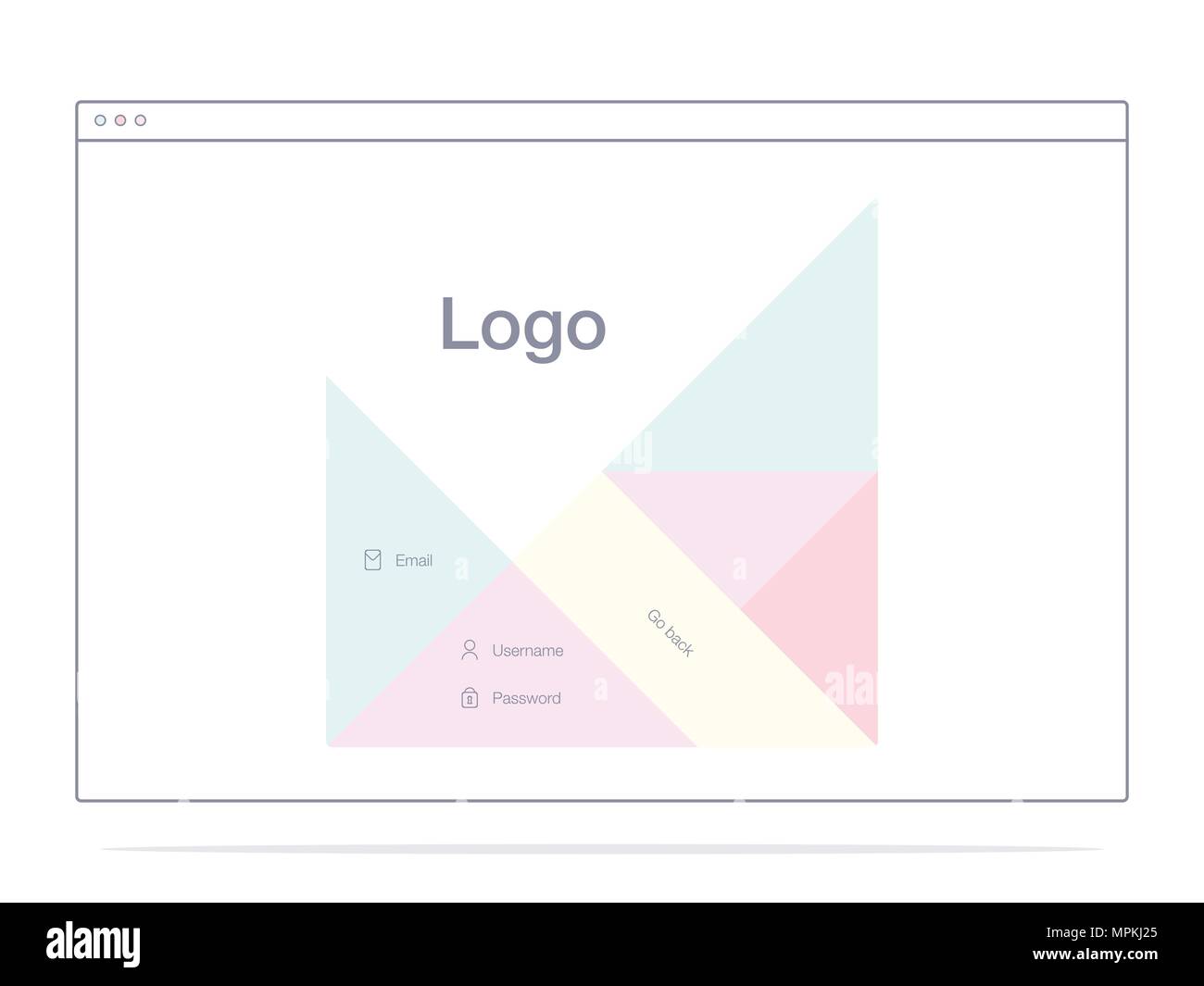 Vector Illustration of screens and web concept Stock Vector Image & Art ...