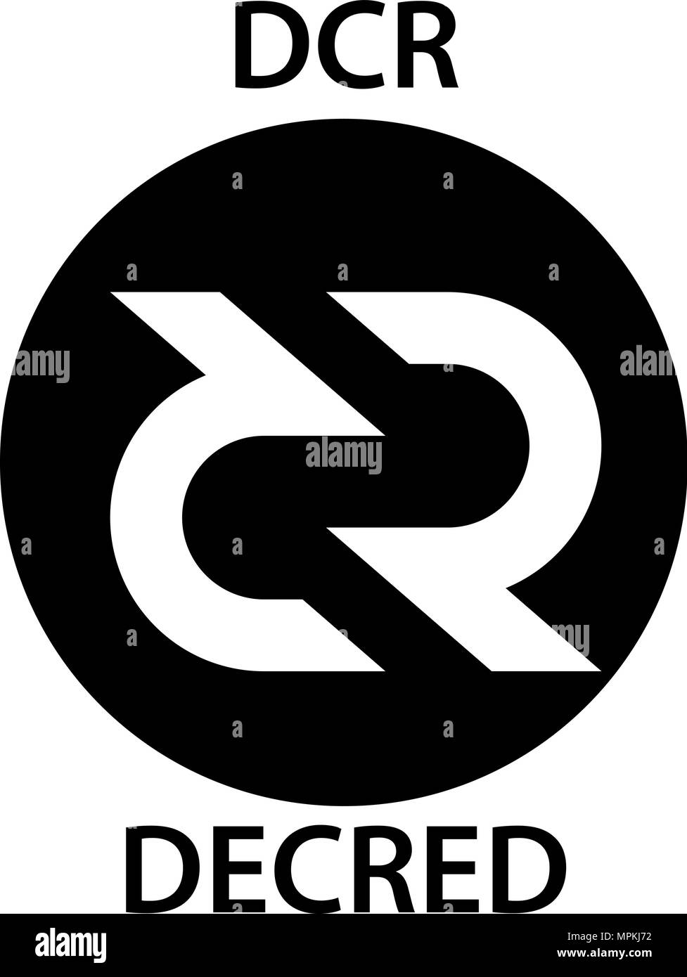 Dcr logo design Black and White Stock Photos & Images - Alamy