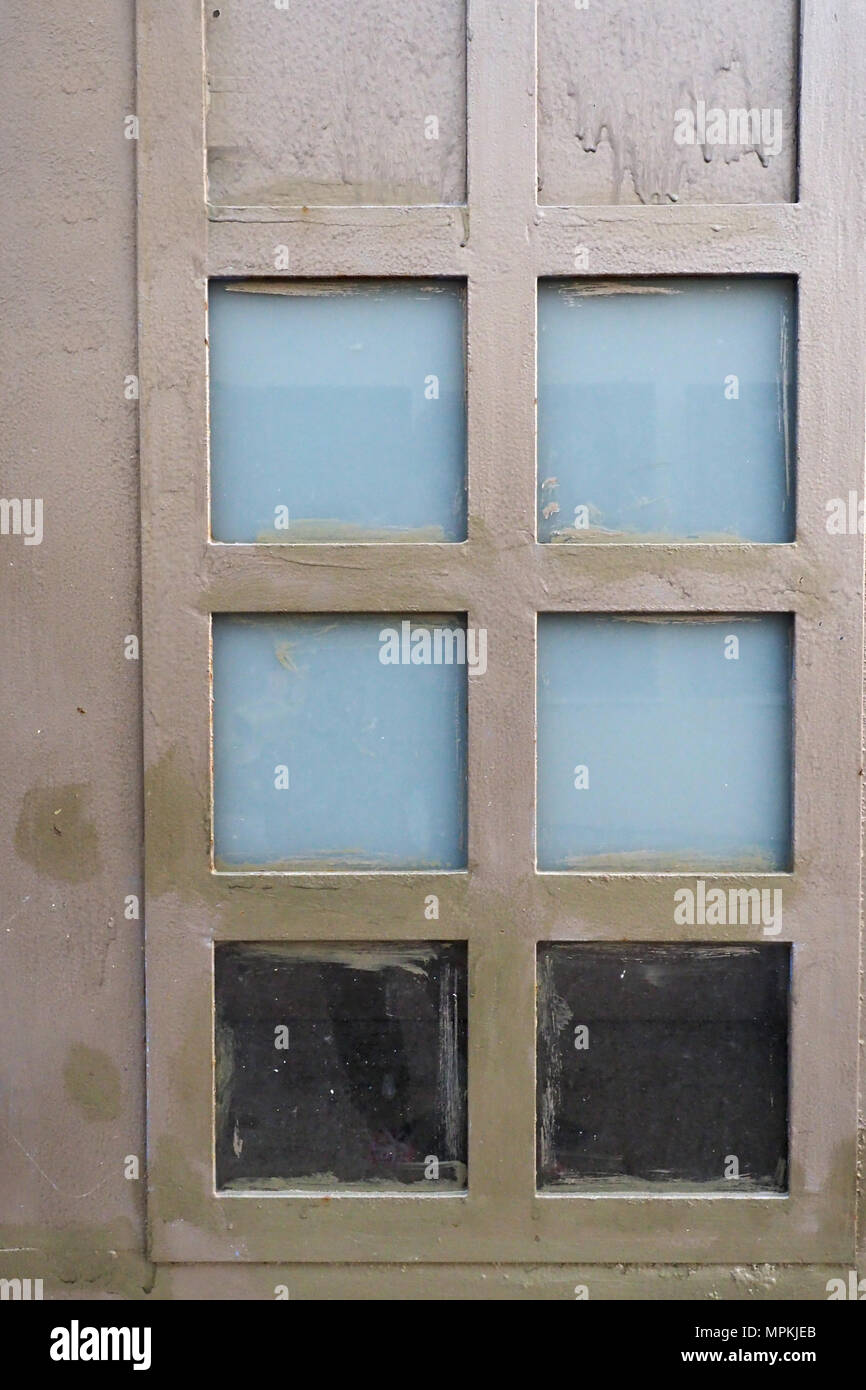 Texture old beige plaster windows hi-res stock photography and images ...
