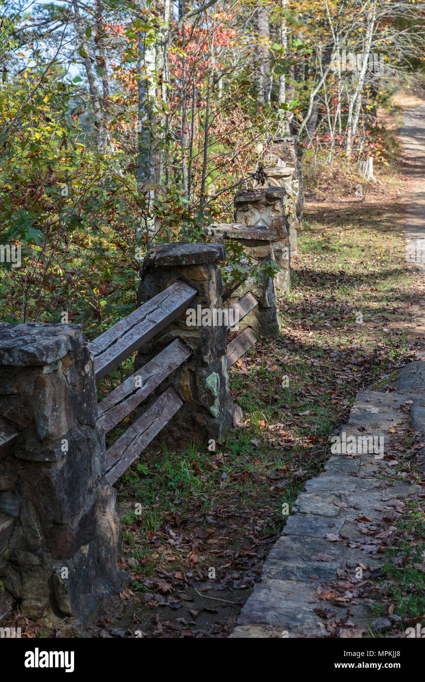Trail fence hi-res stock photography and images - Alamy