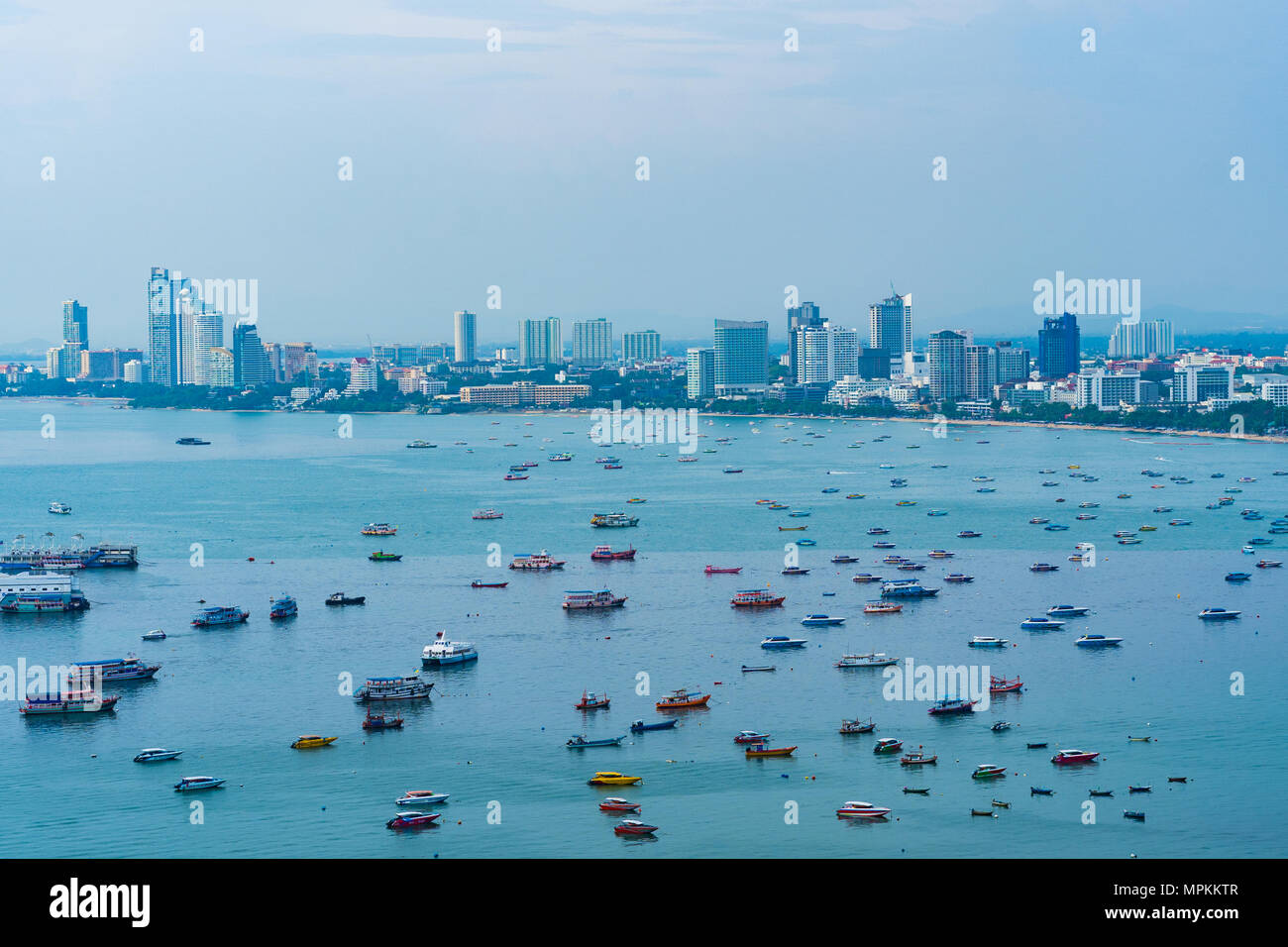 Pattaya city thailand panorama hi-res stock photography and images - Alamy