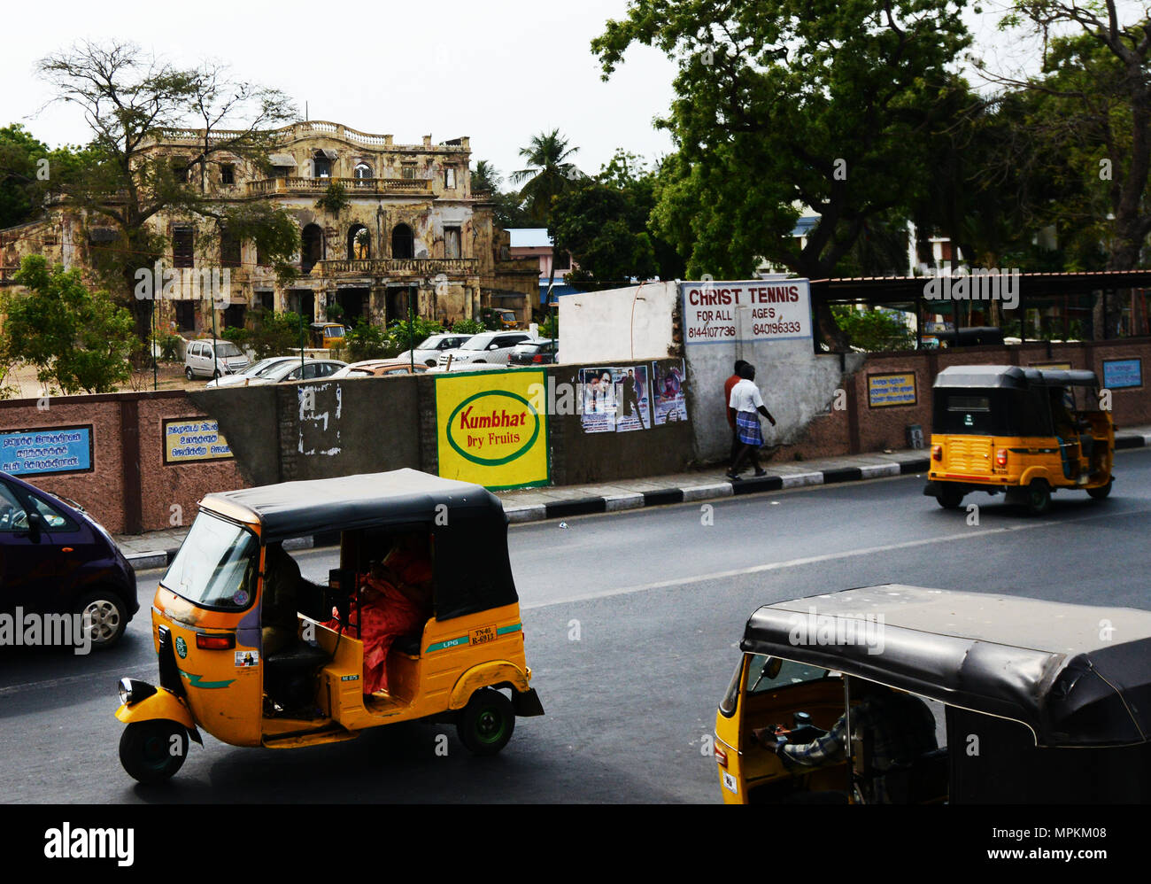 Auto rickshaw tamil nadu india hi-res stock photography and images - Alamy
