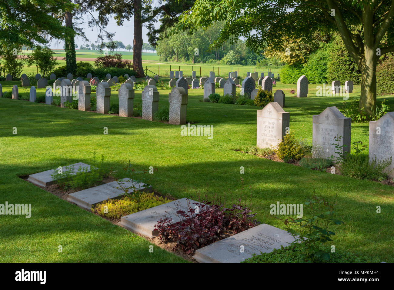 German ww1 military cemetery hi-res stock photography and images - Alamy
