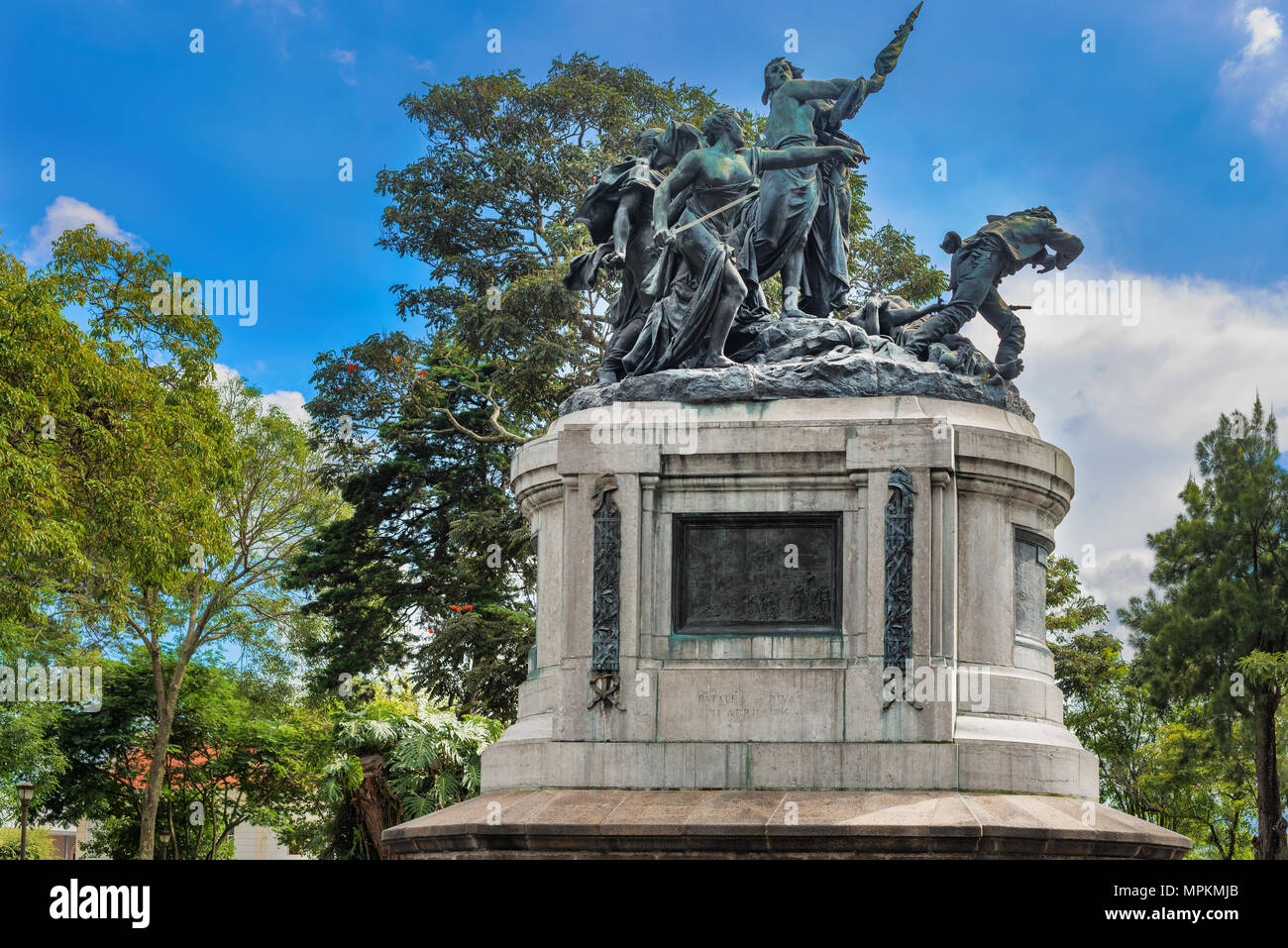 National monument of Costa Rica is a sculptural group located in the ...