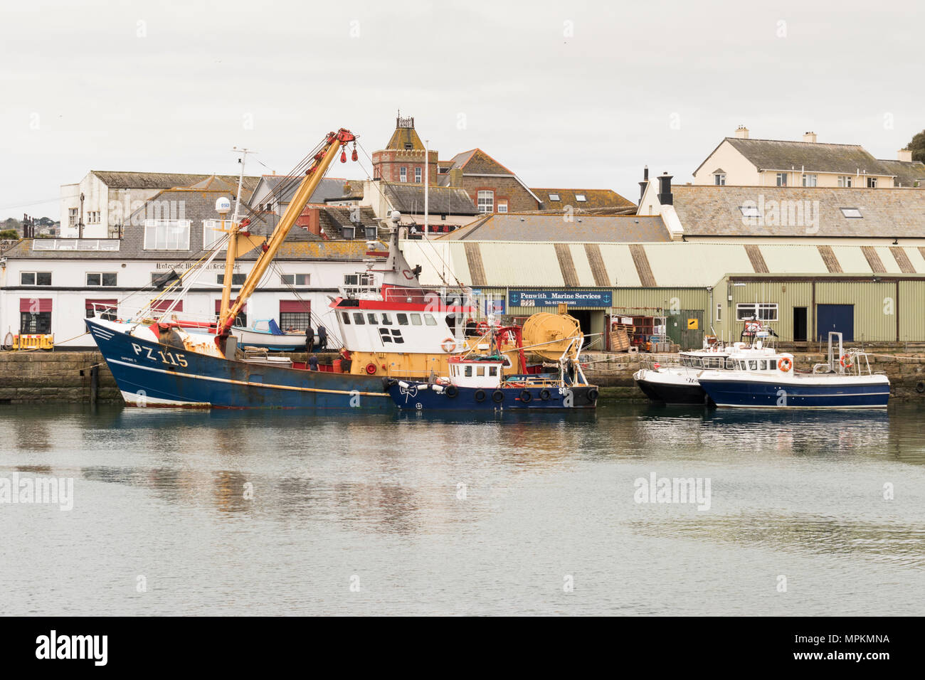 Penzance, Cornwall, UK Stock Photo - Alamy