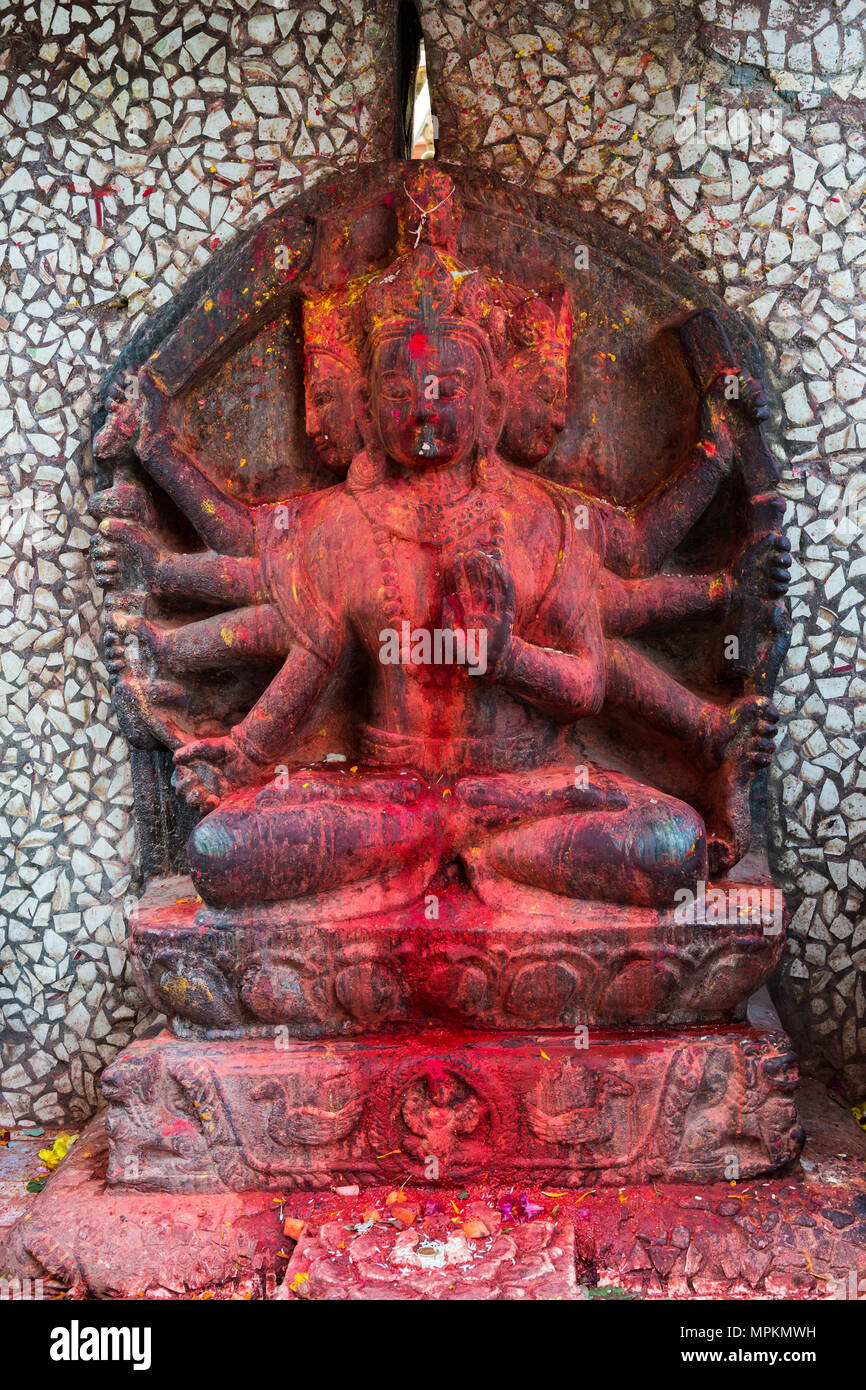Vishnu statue vertical hi-res stock photography and images - Alamy