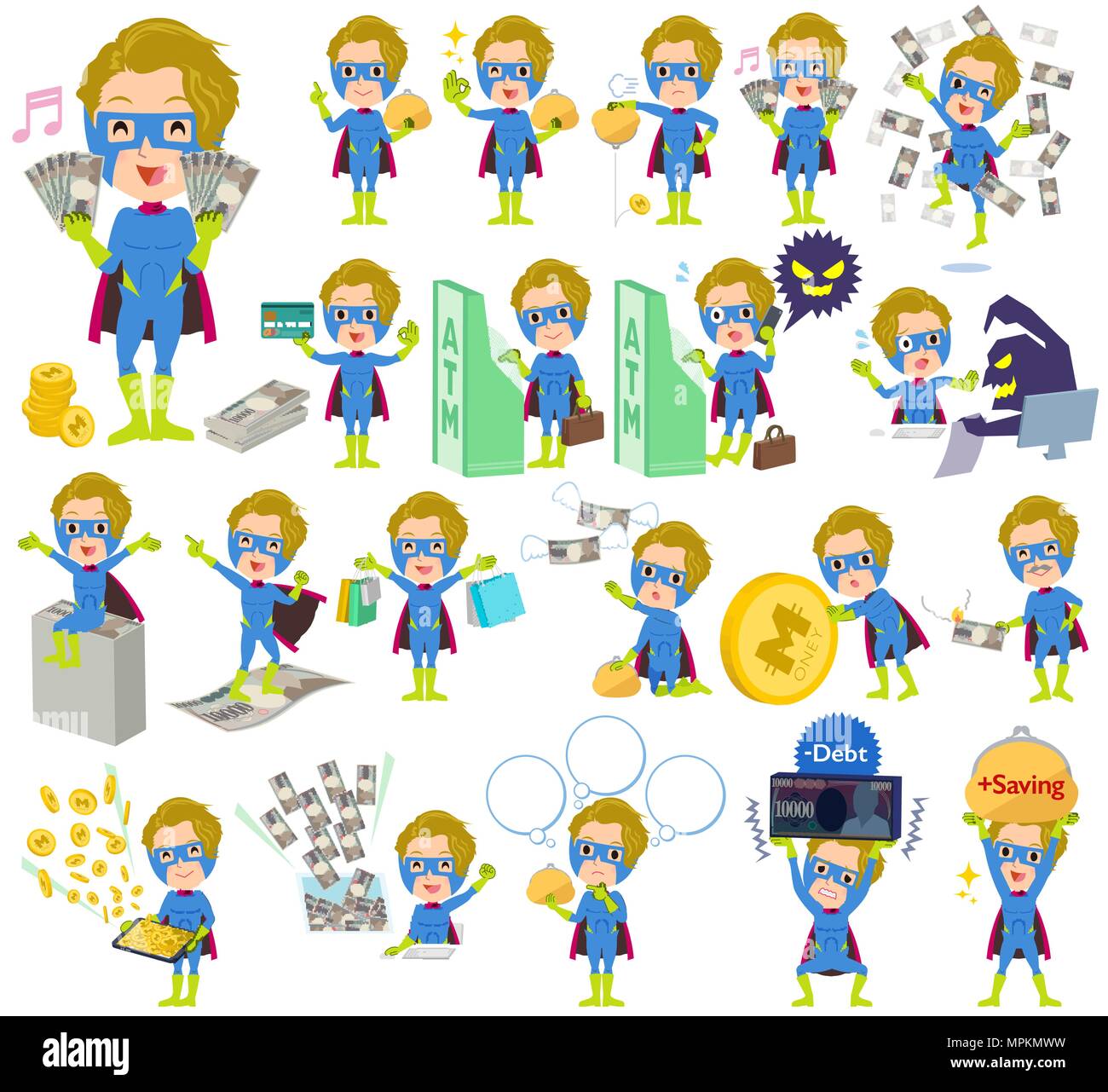 Hero payment Stock Vector Images - Alamy
