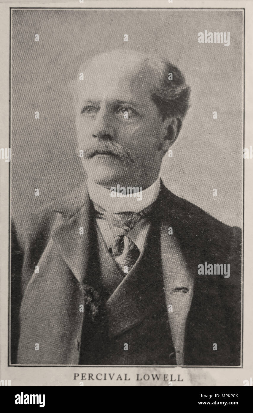 Percival lowell book hi-res stock photography and images - Alamy