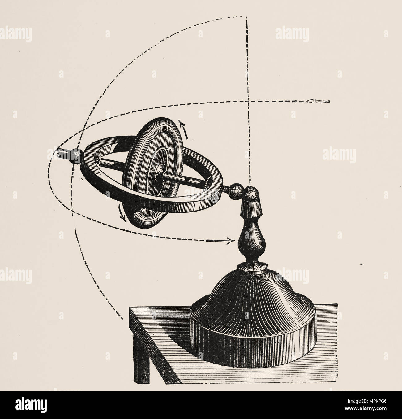 The magic top from "Popular Scientific Recreations" by Gaston ...