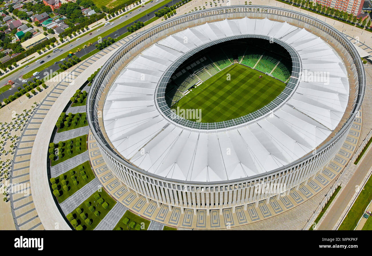 large football stadium Stock Photo - Alamy