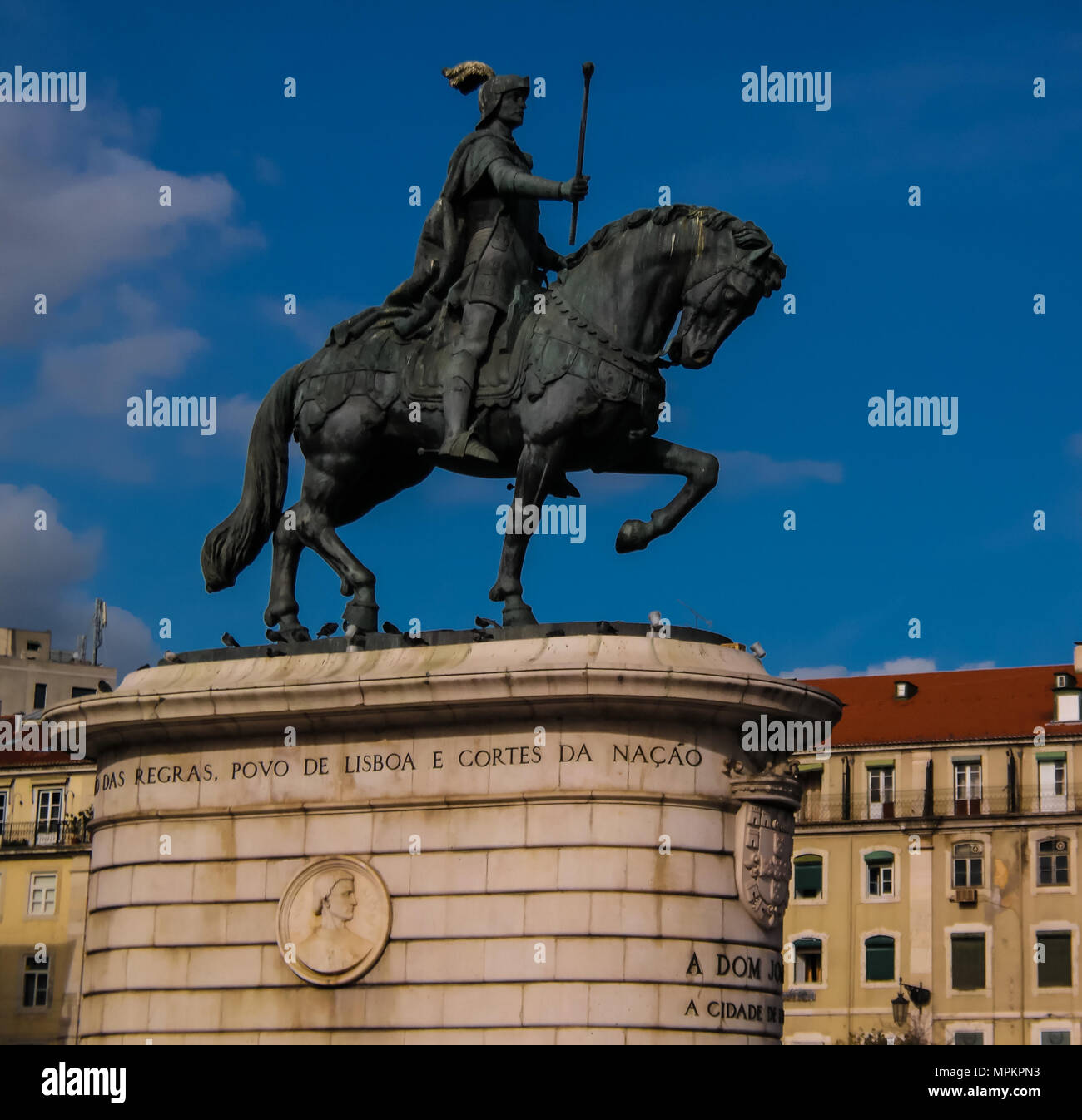 Statue of dom joao i hi-res stock photography and images - Alamy