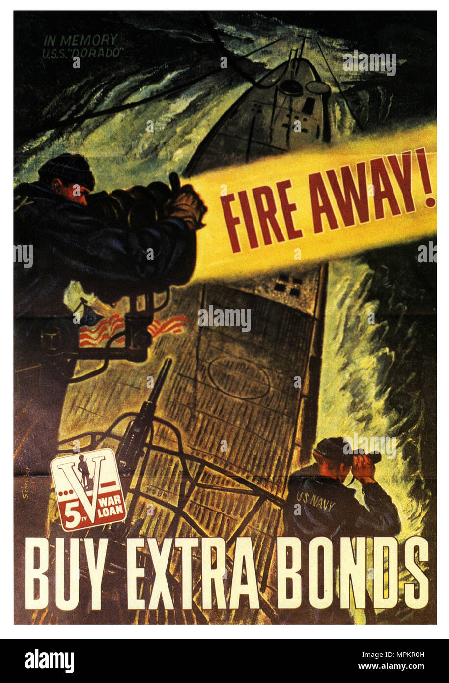 Vintage ww2 american propaganda poster hi-res stock photography and ...