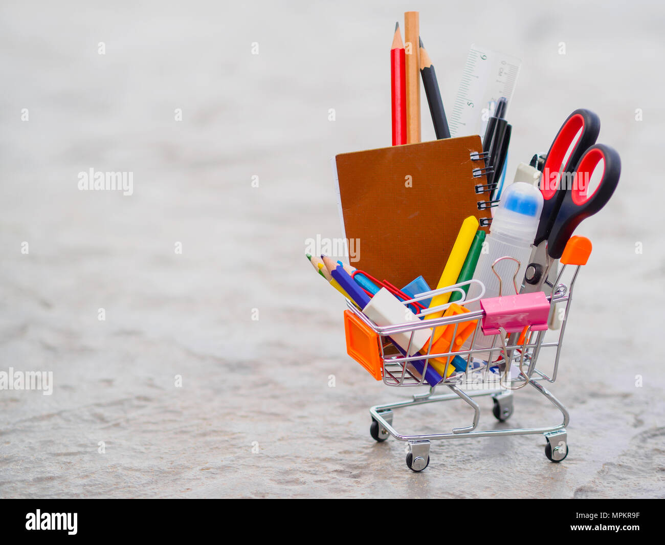 School supply drive hi-res stock photography and images - Alamy