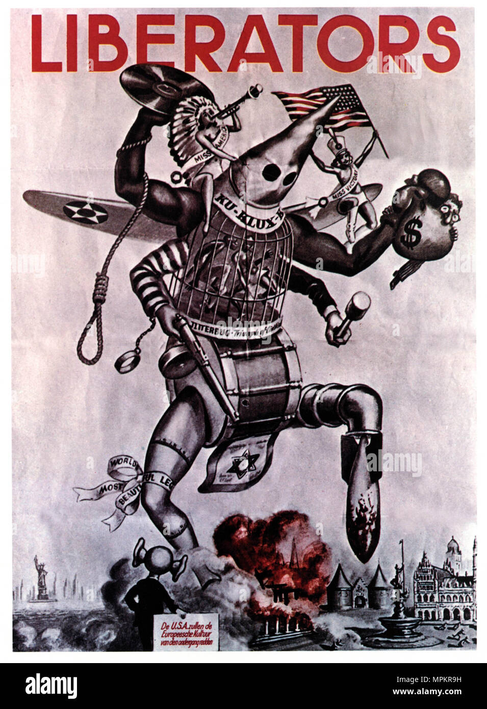 Nazi Propaganda Against Americans