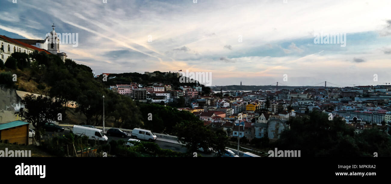 Miradouro da nossa senhora do monte viewpoint hi-res stock photography ...