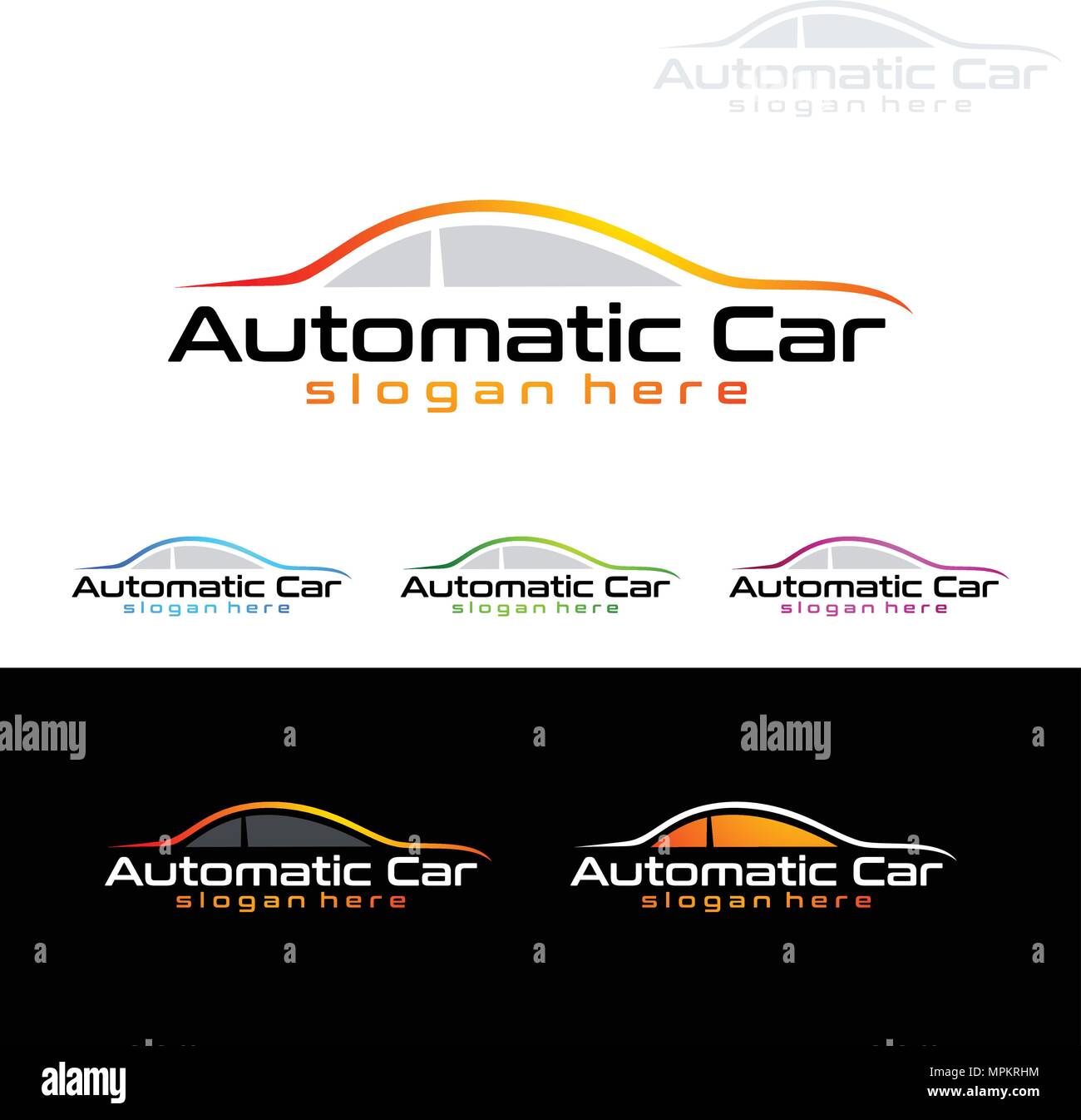 Rental electric cars Stock Vector Images - Alamy