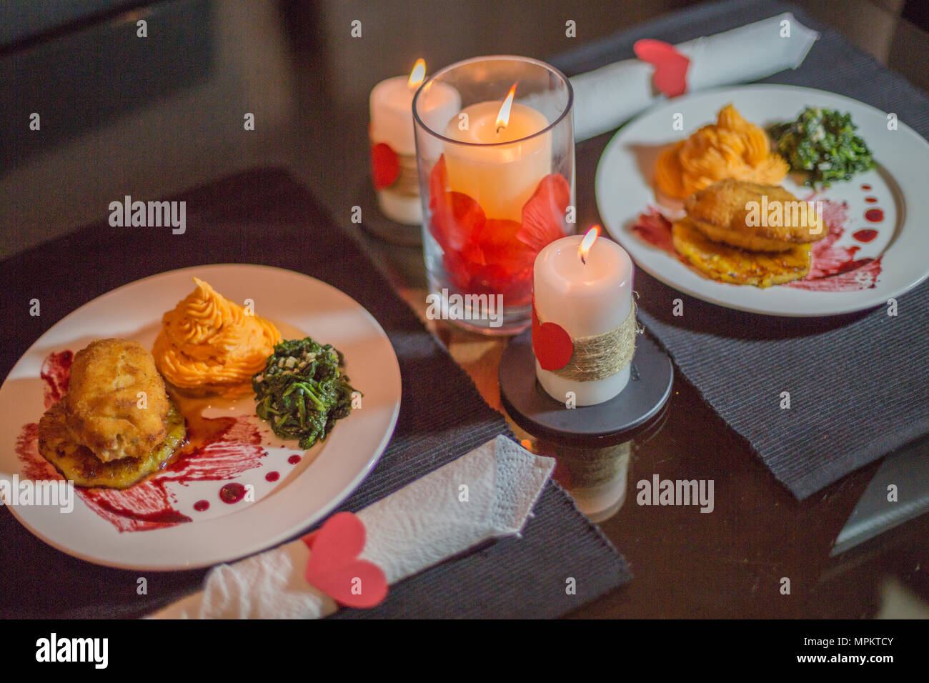 Romantic meals hi-res stock photography and images - Alamy