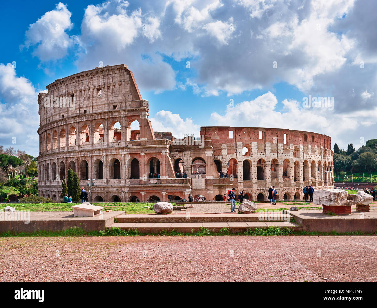 Colosseum square hi-res stock photography and images - Alamy