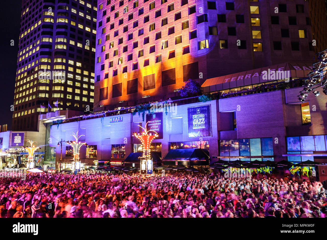 Montreal jazz festival hi-res stock photography and images - Alamy