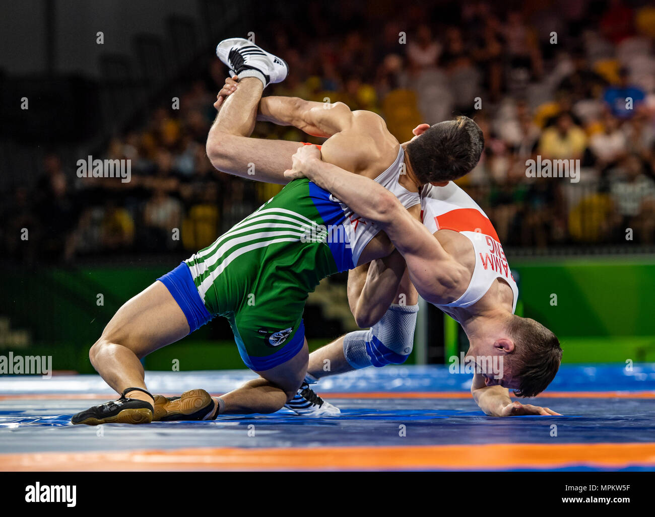 GOLD COAST, AUSTRALIA - APRIL 12: Muhammad Bilal of Pakistan v George ...