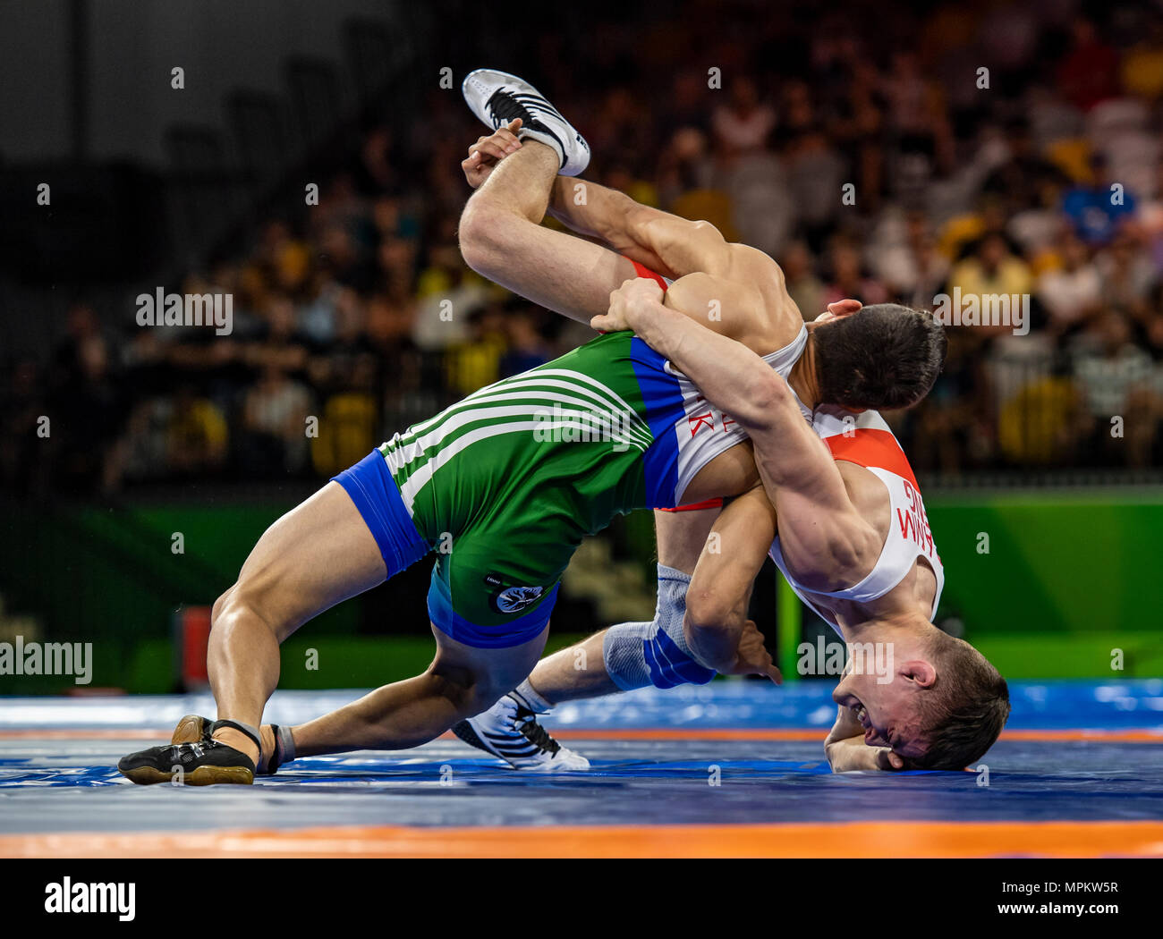 GOLD COAST, AUSTRALIA - APRIL 12: Muhammad Bilal of Pakistan v George ...