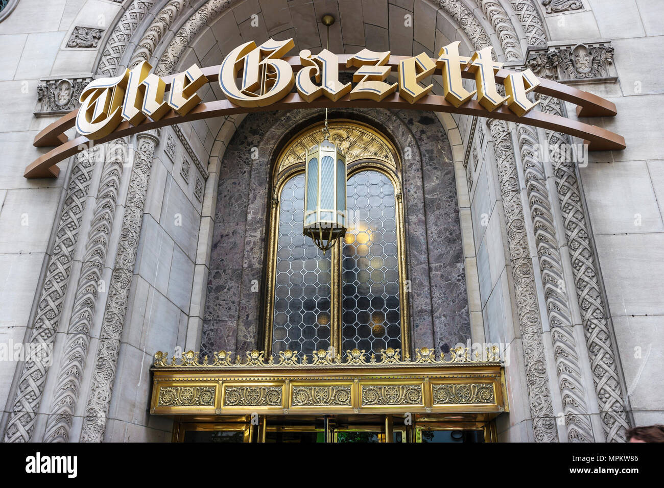 Montreal Gazette New Logo The Gazette Of Montreal (2008) Fonts In