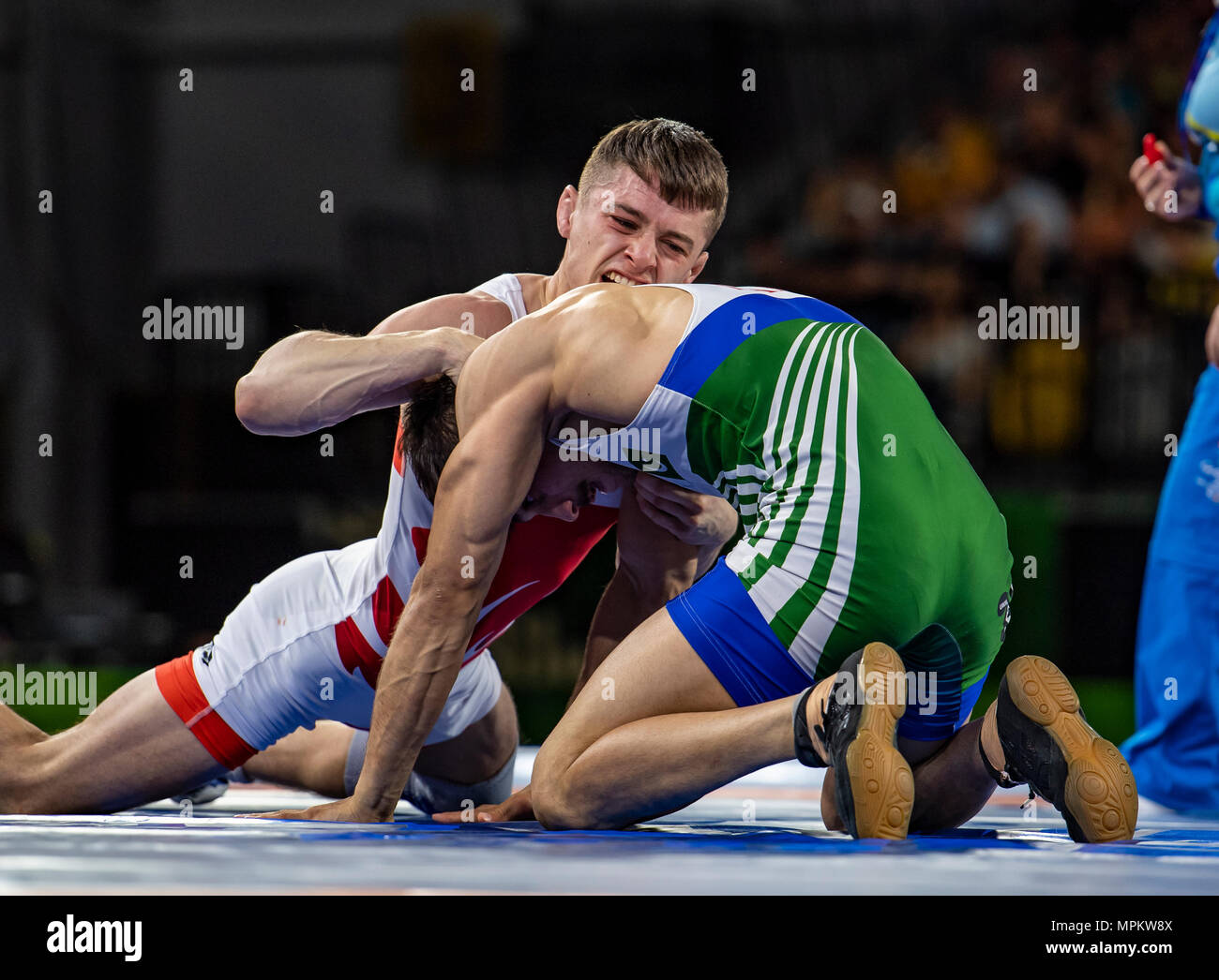 GOLD COAST, AUSTRALIA - APRIL 12: Muhammad Bilal of Pakistan v George ...