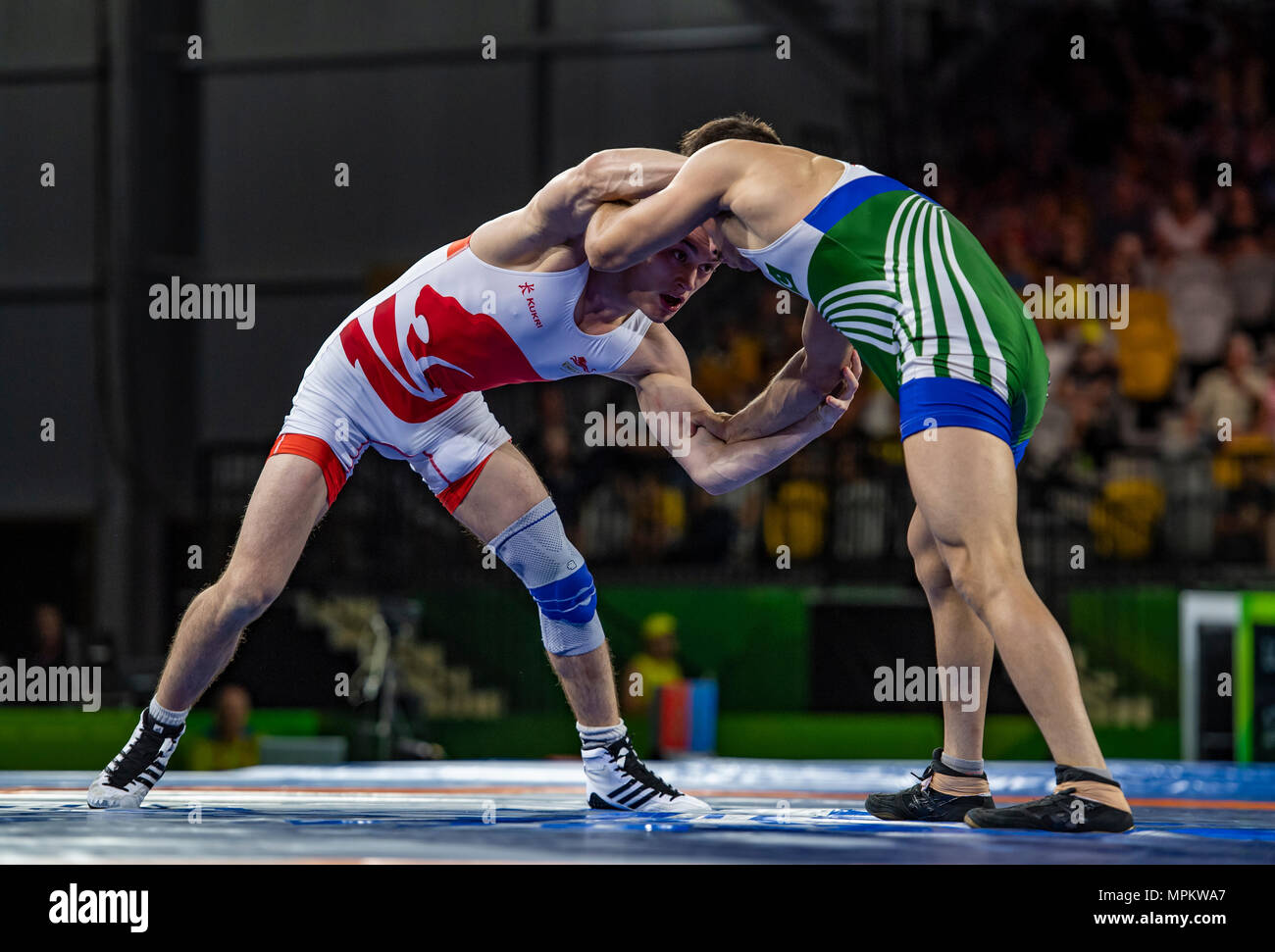 GOLD COAST, AUSTRALIA - APRIL 12: Muhammad Bilal of Pakistan v George ...