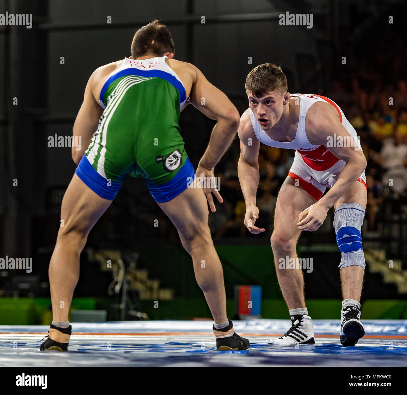 GOLD COAST, AUSTRALIA - APRIL 12: Muhammad Bilal of Pakistan v George ...