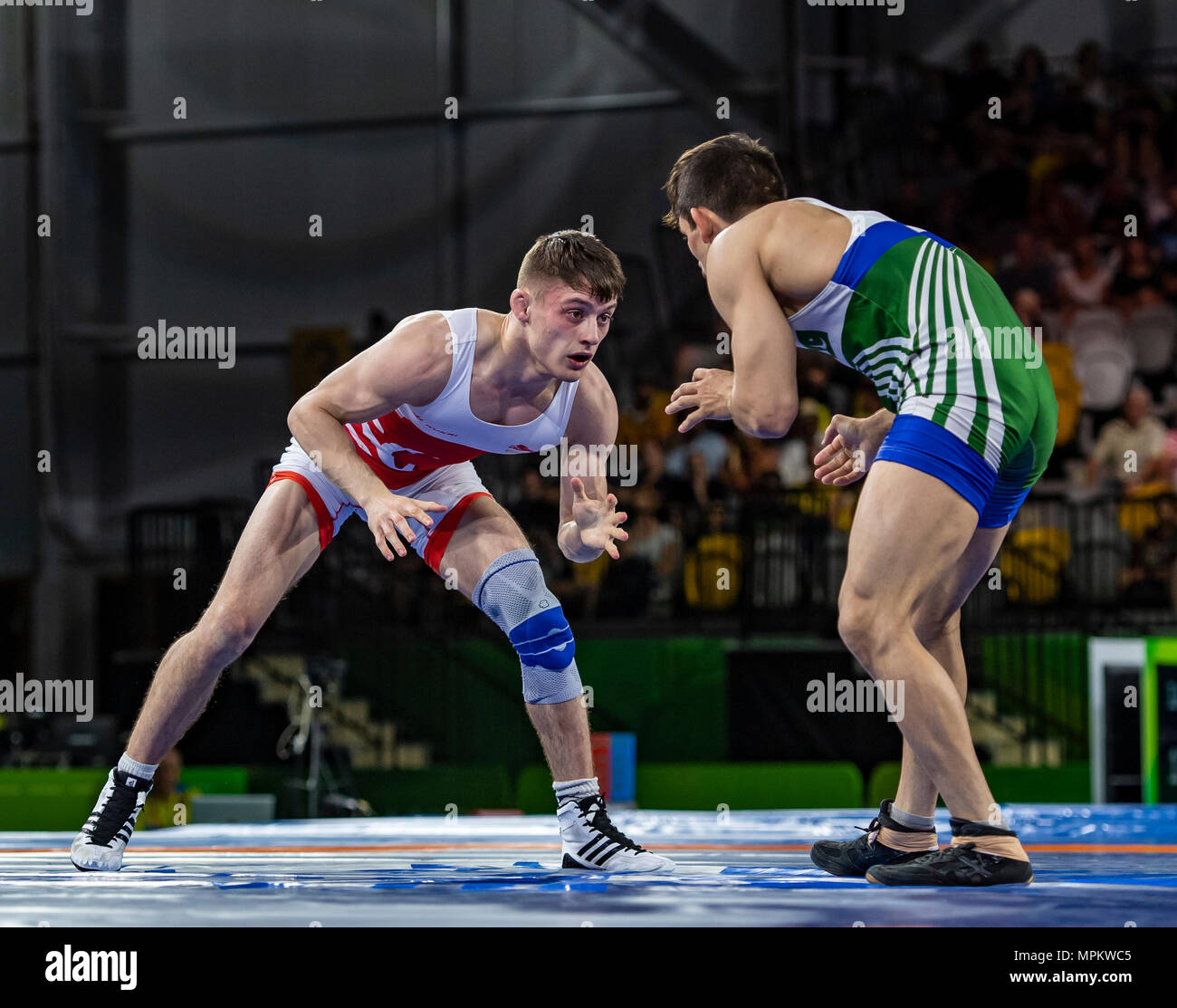 GOLD COAST, AUSTRALIA - APRIL 12: Muhammad Bilal of Pakistan v George ...