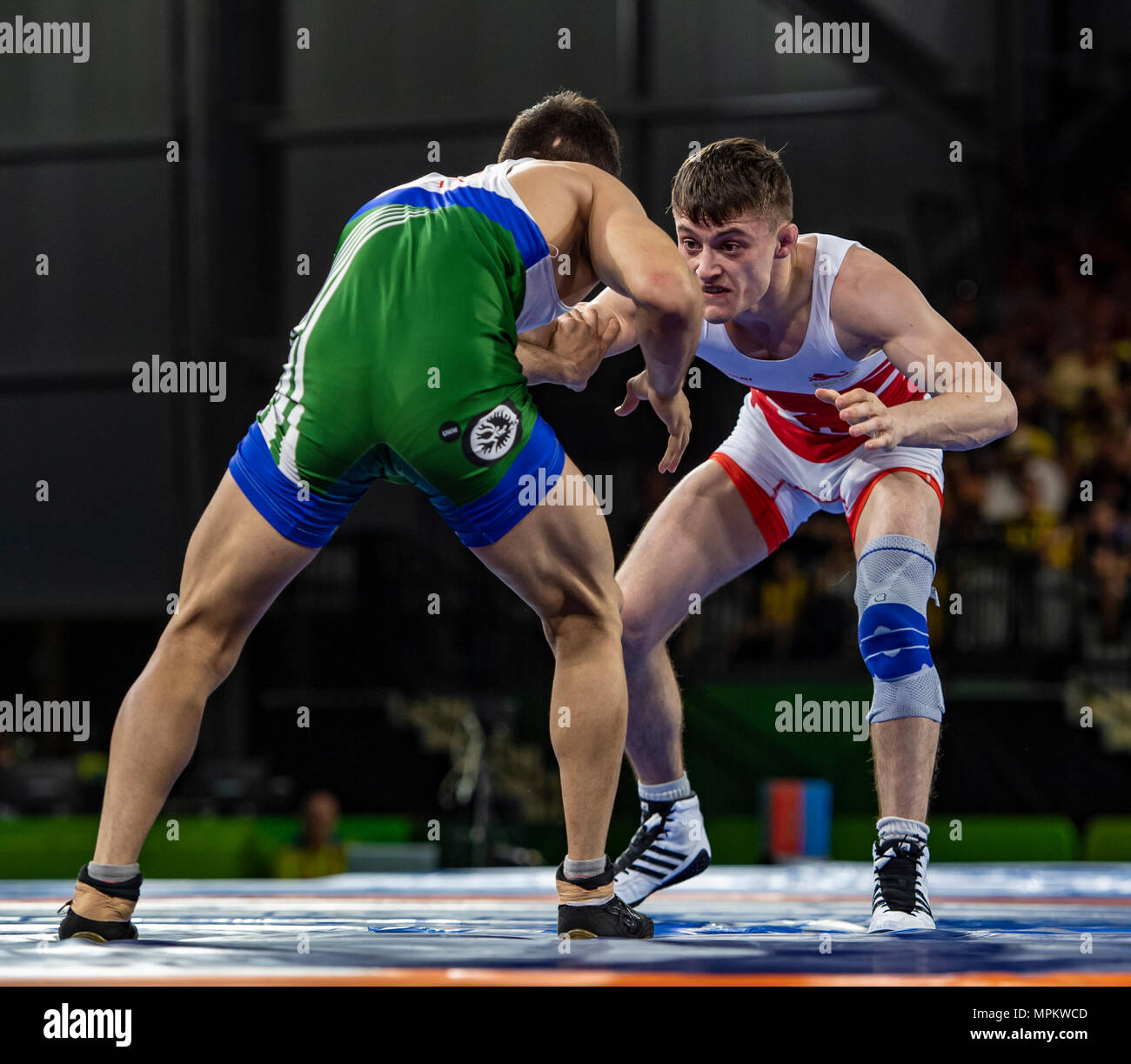 GOLD COAST, AUSTRALIA - APRIL 12: Muhammad Bilal of Pakistan v George ...