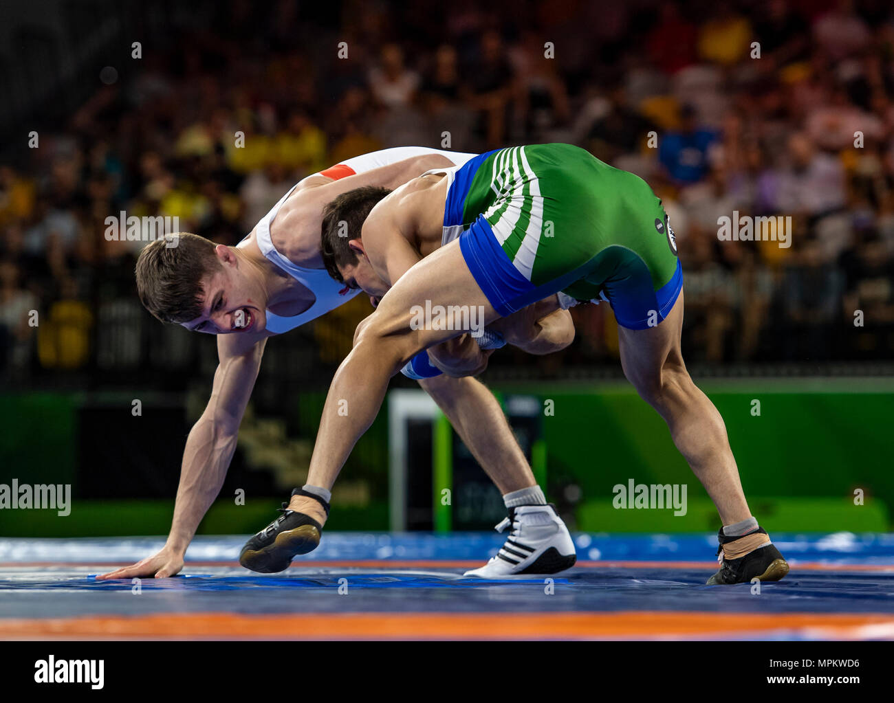 GOLD COAST, AUSTRALIA - APRIL 12: Muhammad Bilal of Pakistan v George ...
