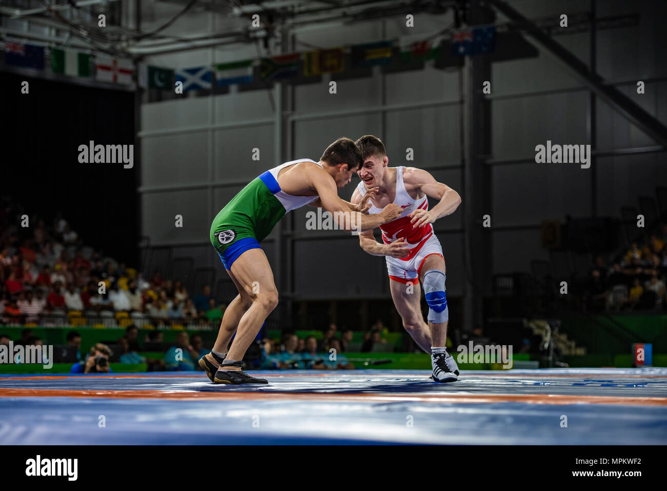 GOLD COAST, AUSTRALIA - APRIL 12: Muhammad Bilal of Pakistan v George ...