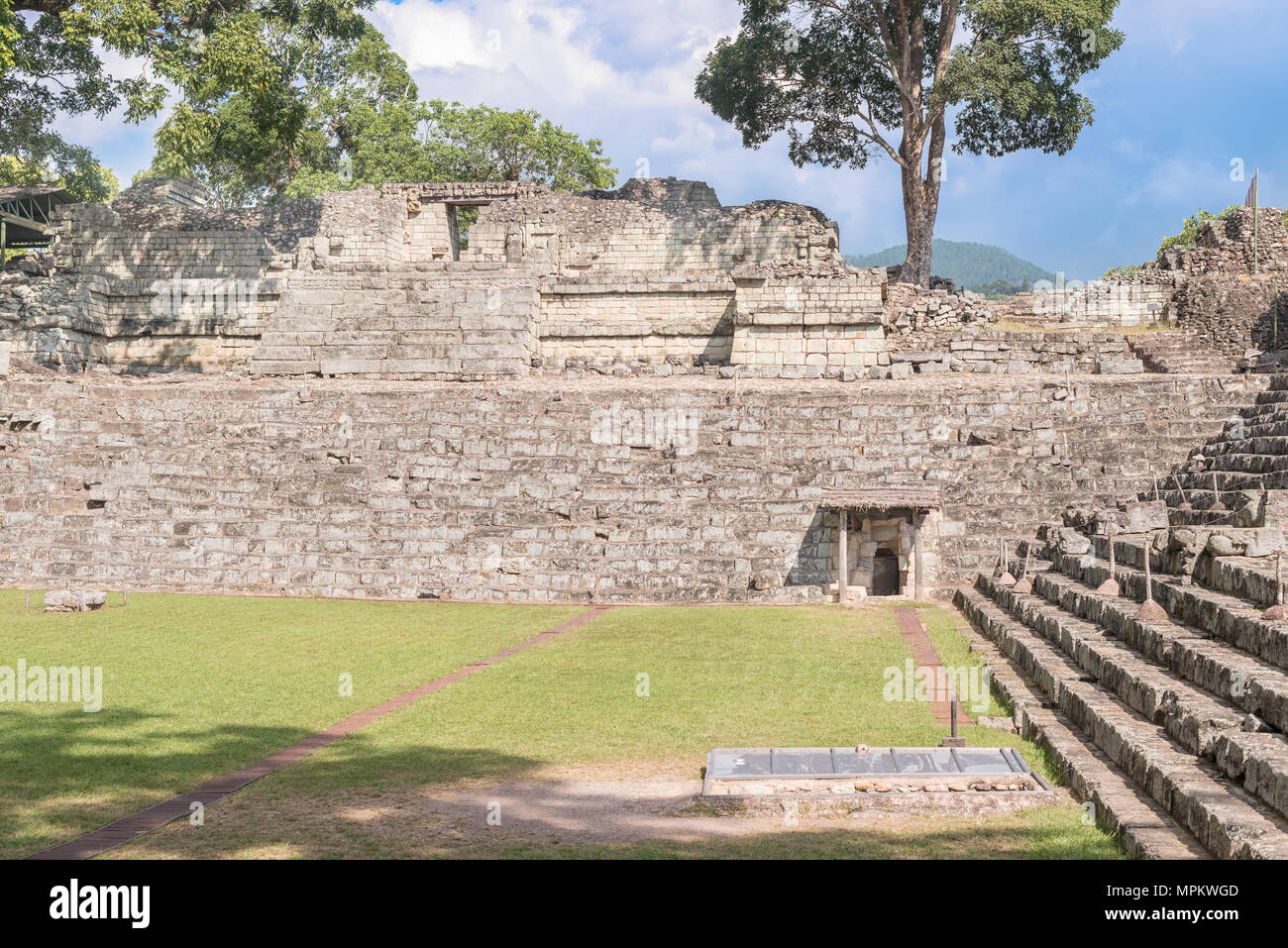 UNESCO world heritage site, famous Mayan site in Copan Ruinas, Honduras ...