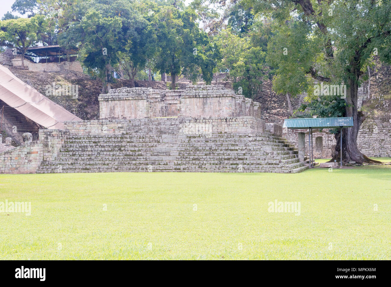 UNESCO world heritage site, famous Mayan site in Copan Ruinas, Honduras ...