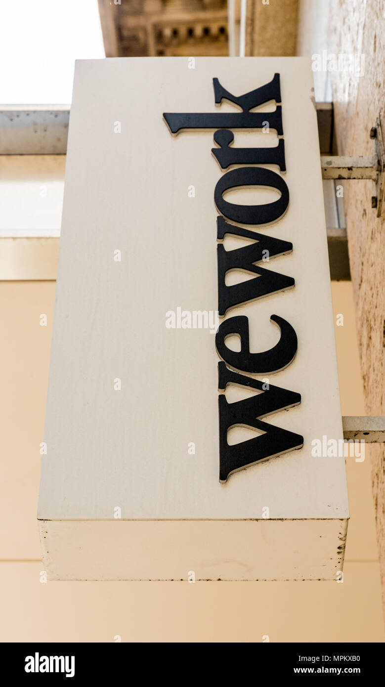 Wework logo hi-res stock photography and images - Alamy