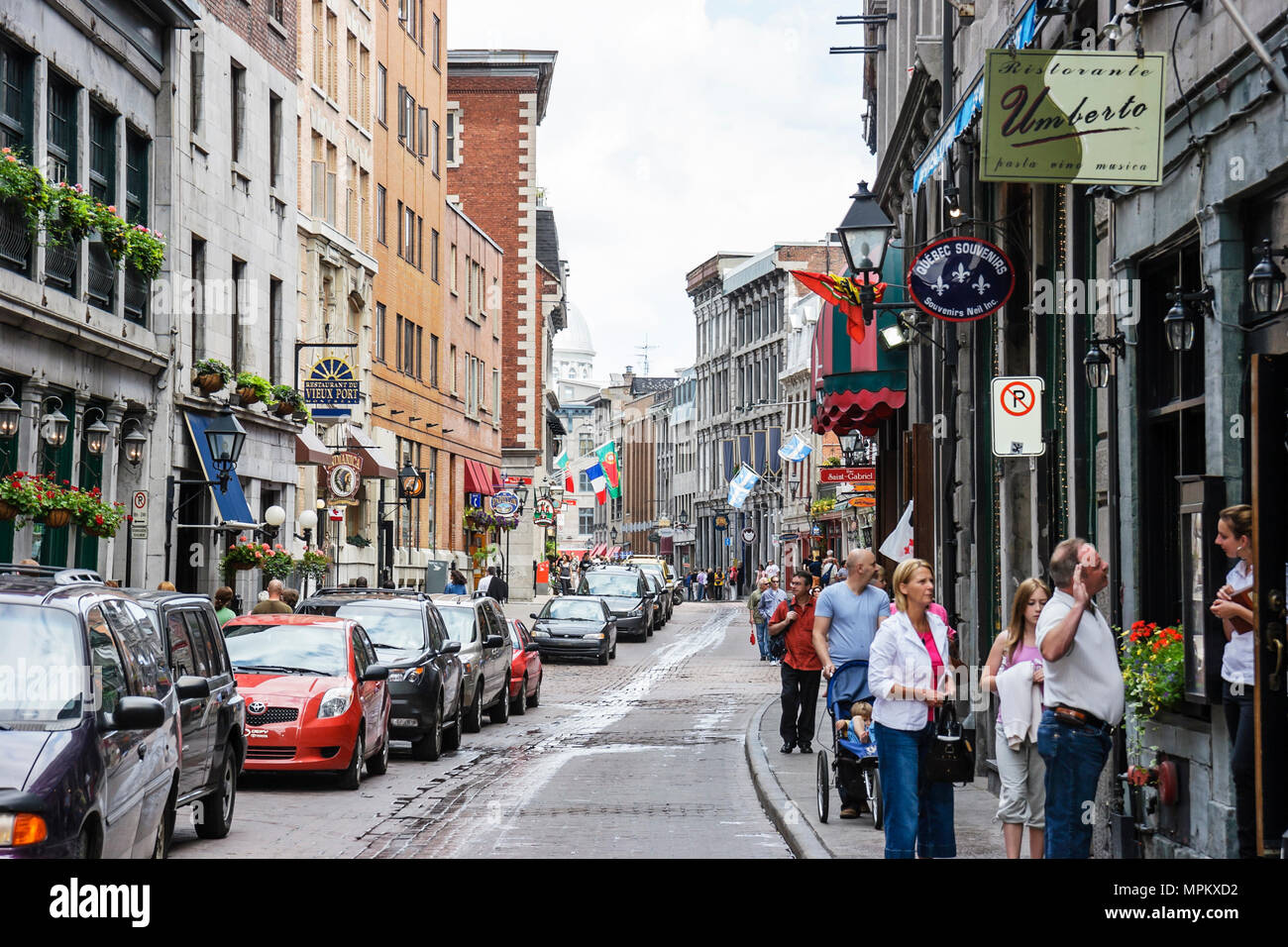 Montreal Canada,Quebec Province,Vieux Montreal,Rue Saint Paul,shopping ...