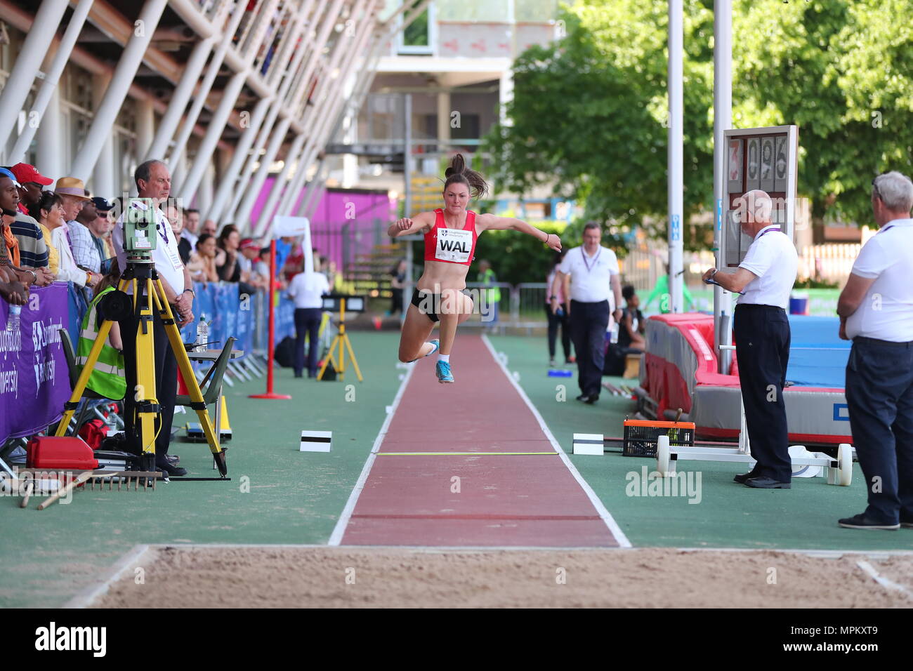 Female triple jump hi-res stock photography and images - Alamy