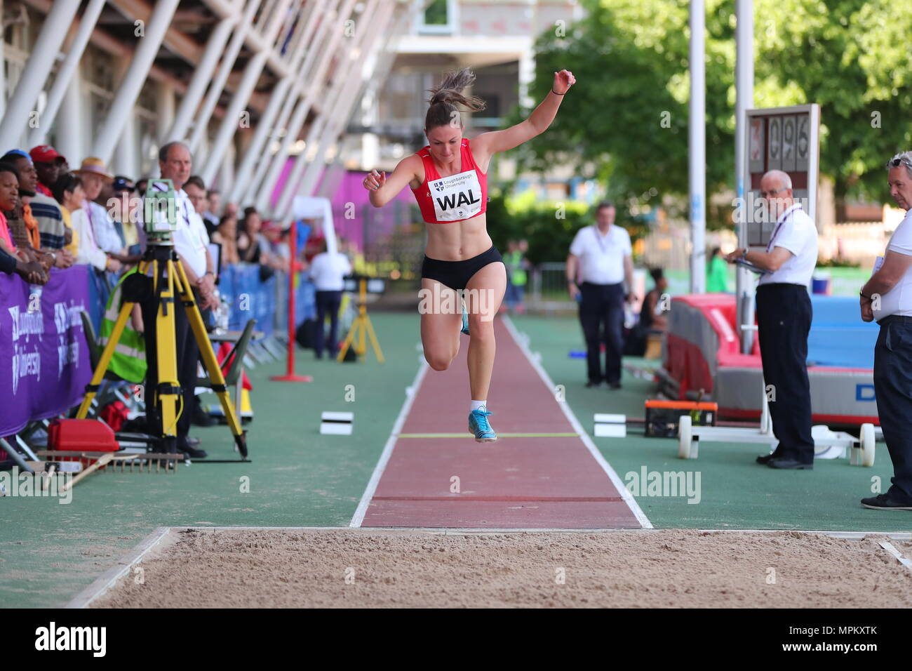 Female triple jump hi-res stock photography and images - Alamy