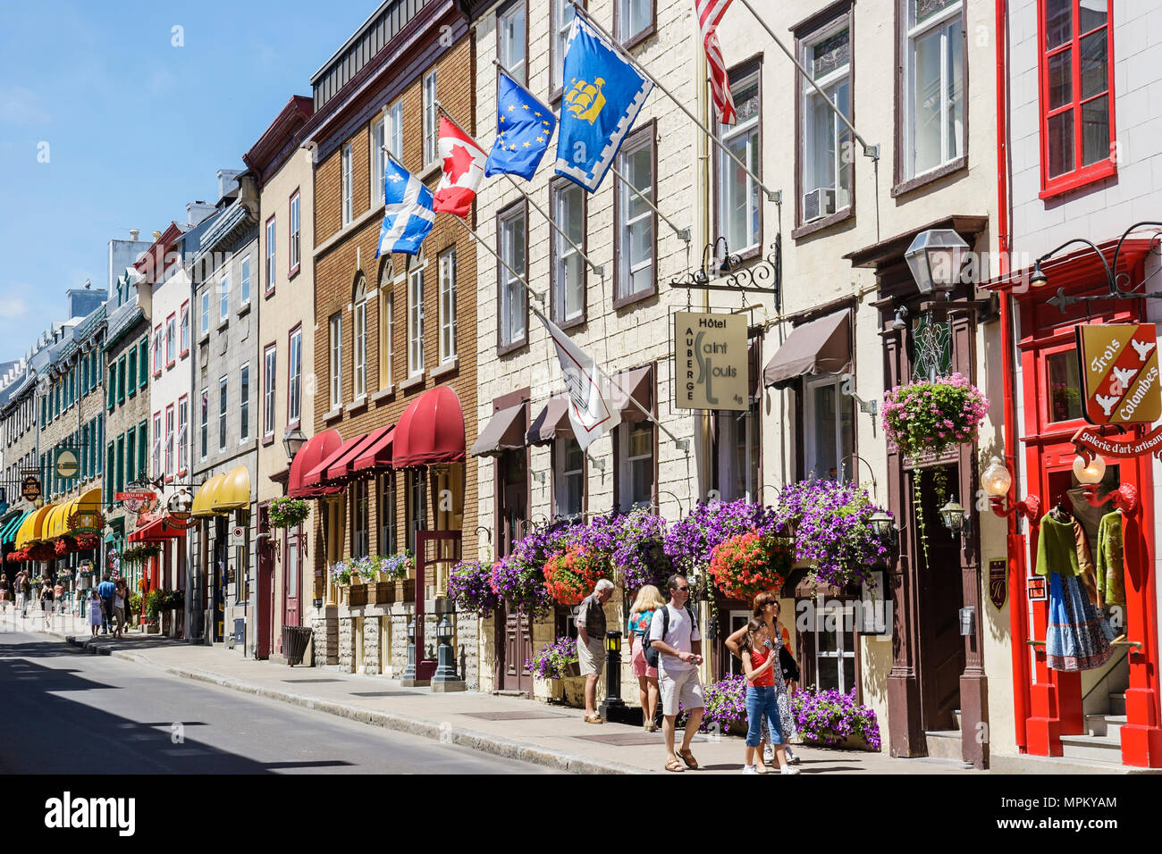 Upper town quebec city canada hi-res stock photography and images - Alamy