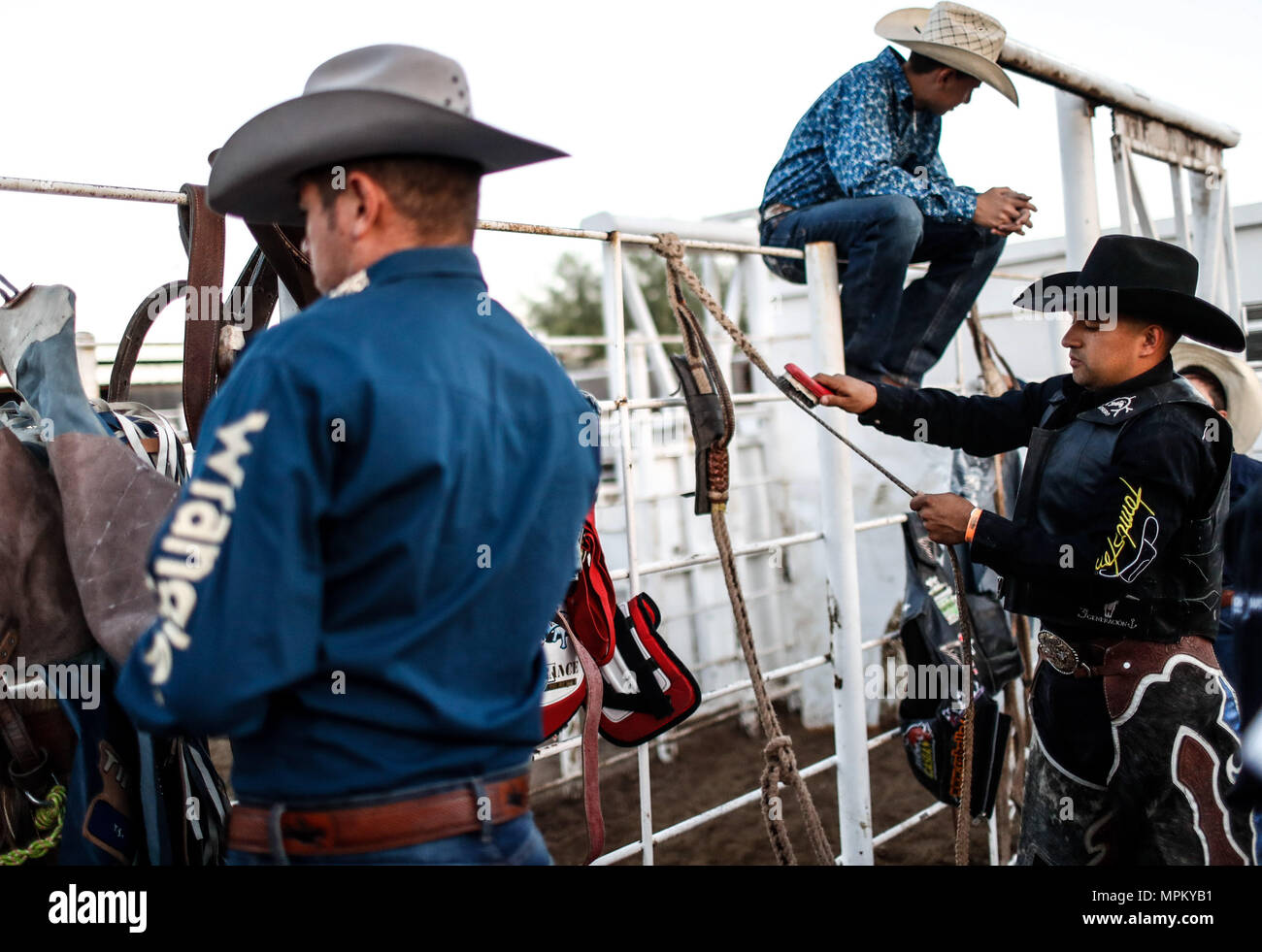 Rodeo Expogan 20mayo2018. (Photo: NortePhoto / Luis Gutierrez) Cowboys ...