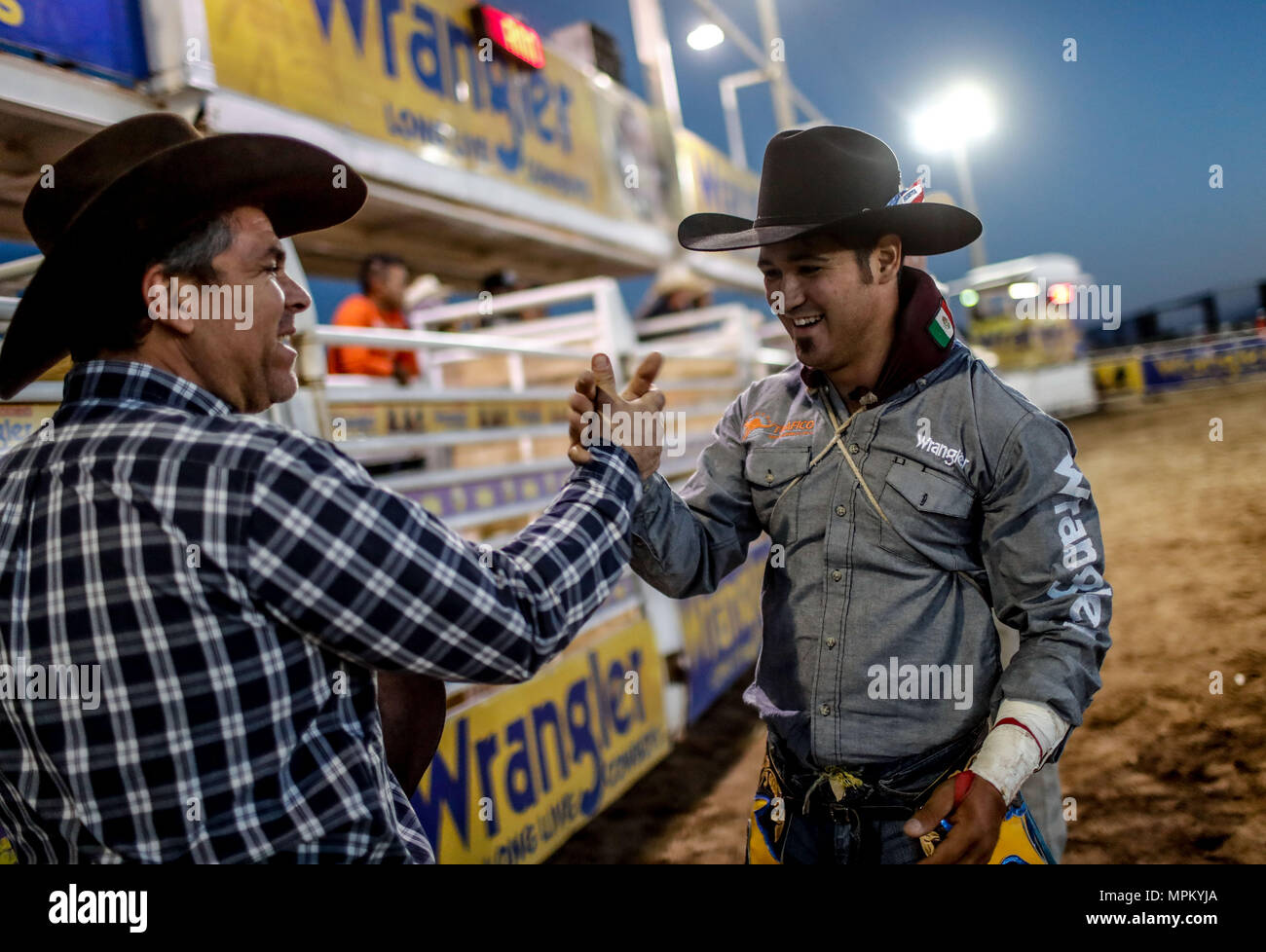Rodeo Expogan 20mayo2018. (Photo: NortePhoto / Luis Gutierrez) Cowboys ...