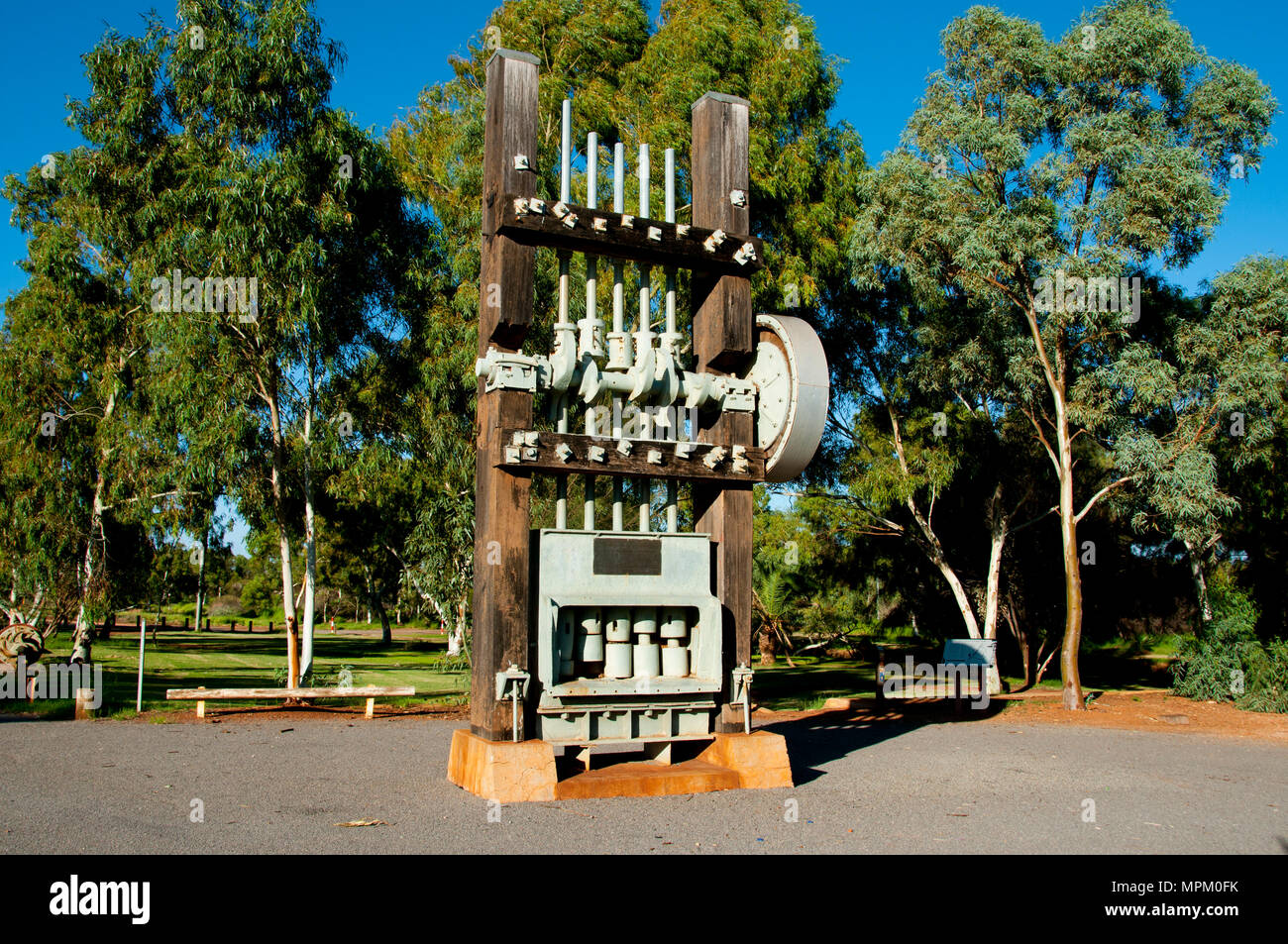 19th Century Mining Stamp Mill Stock Photo - Alamy