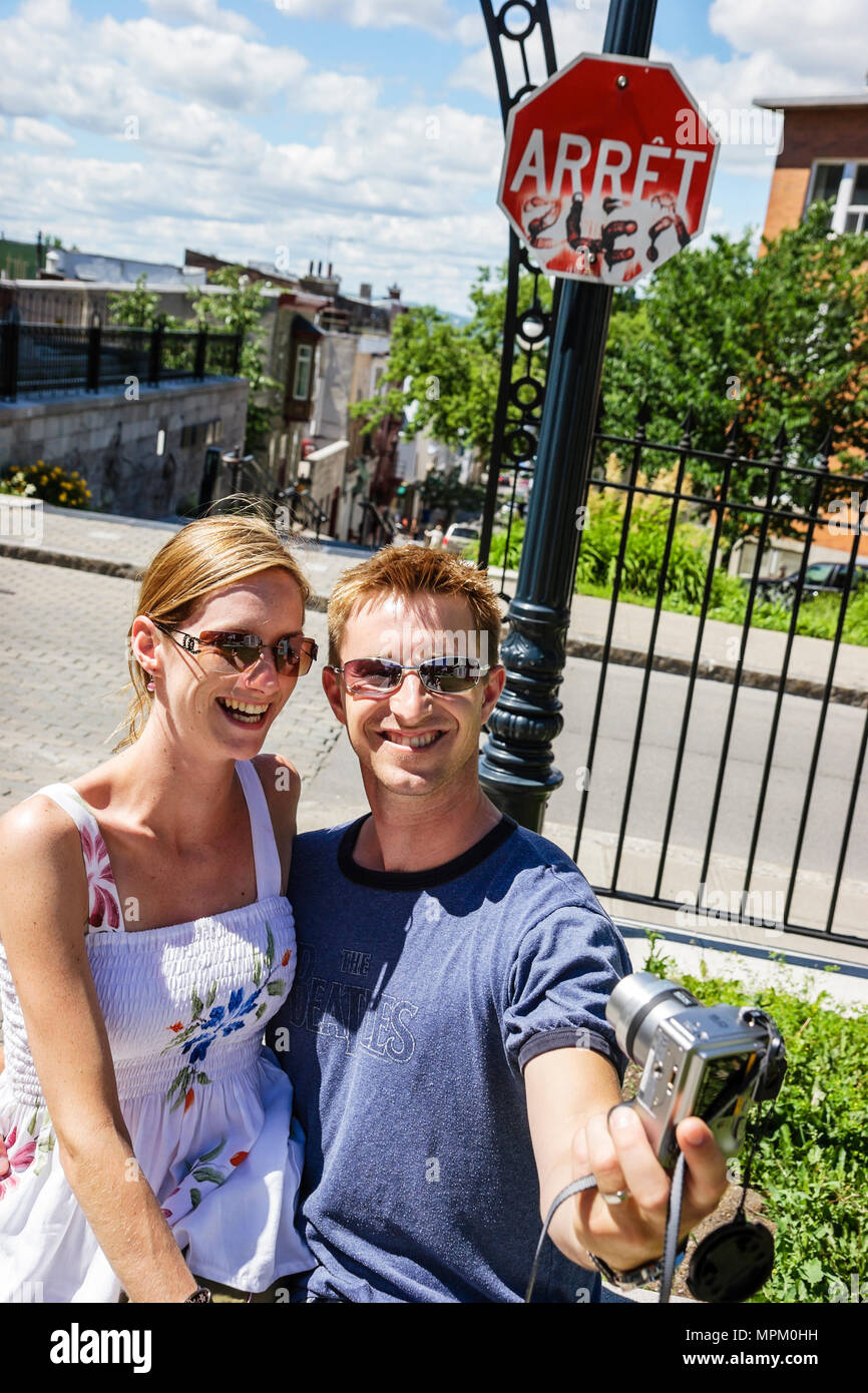 Quebec City Canada,Canadian,North America,American,Rue Dauphine,couple ...