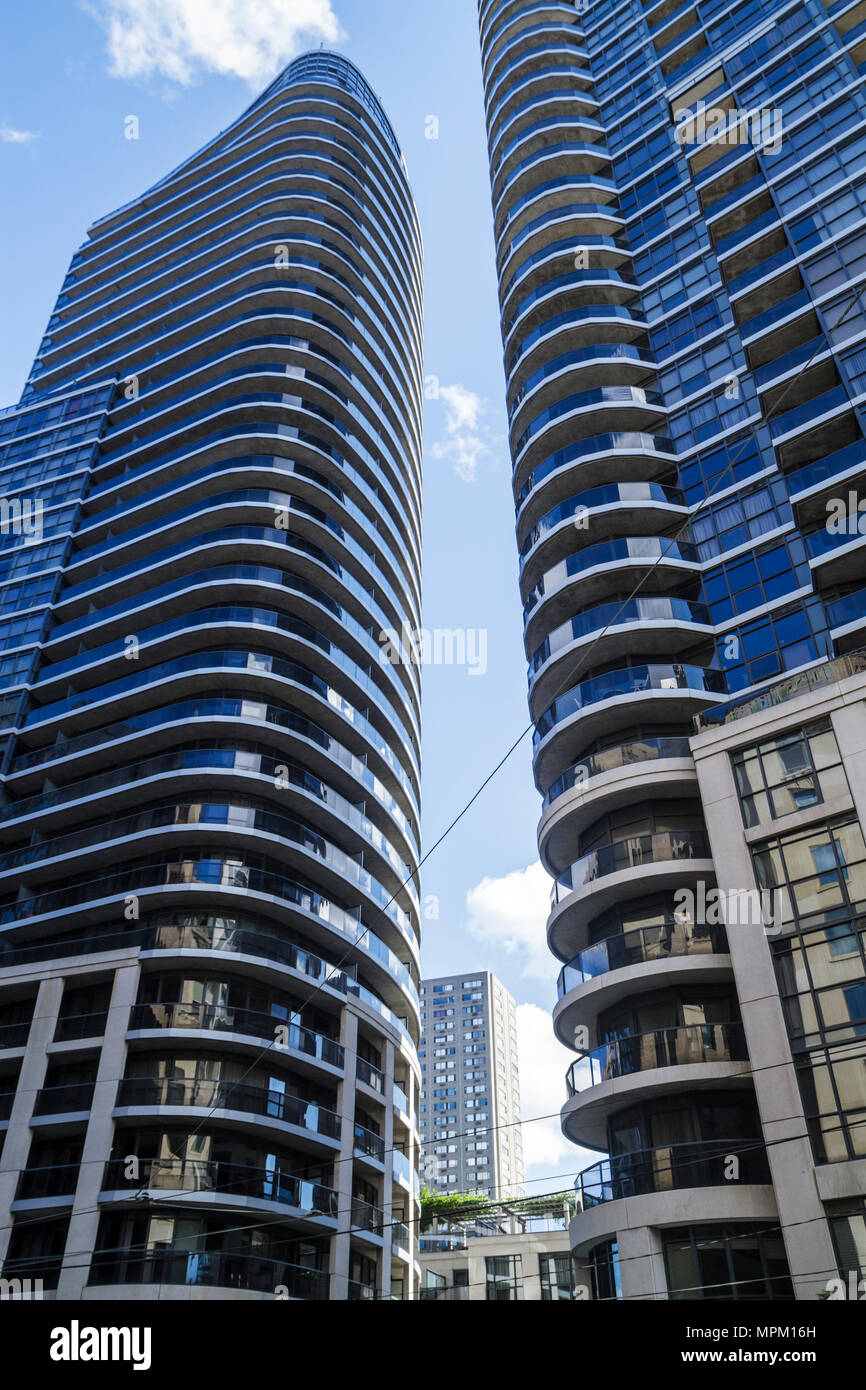 Toronto Canada,Carlton Street,building,high rise skyscraper skyscrapers ...