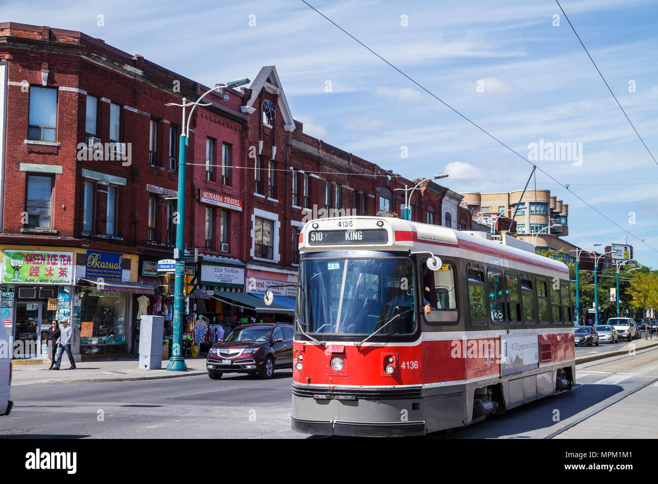 Toronto Canada,Spadina Avenue,Chinatown neighborhood,Toronto Transit ...