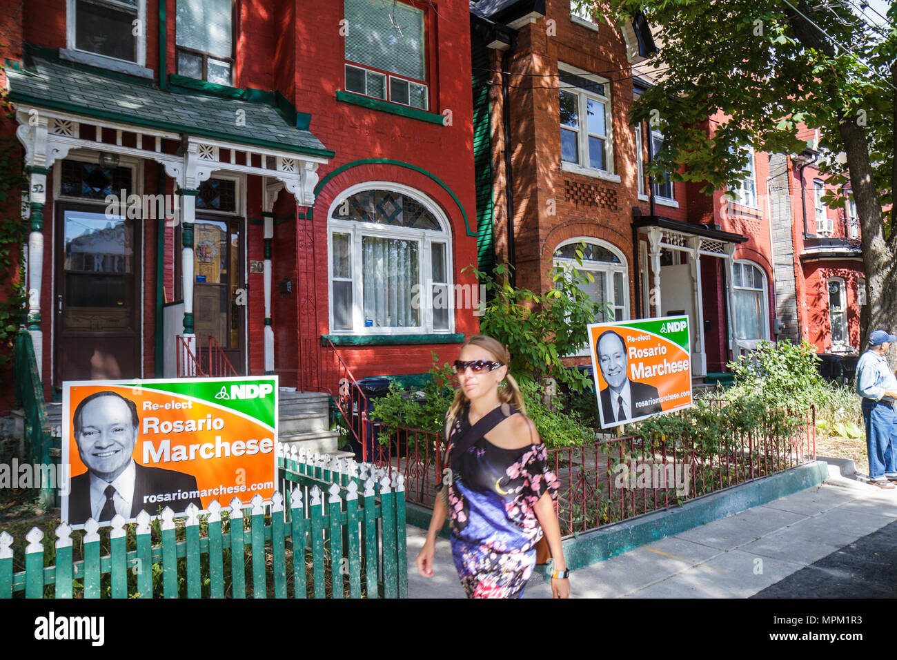 Toronto Canada,Kensington Market,Nassau Street,historic neighborhood ...